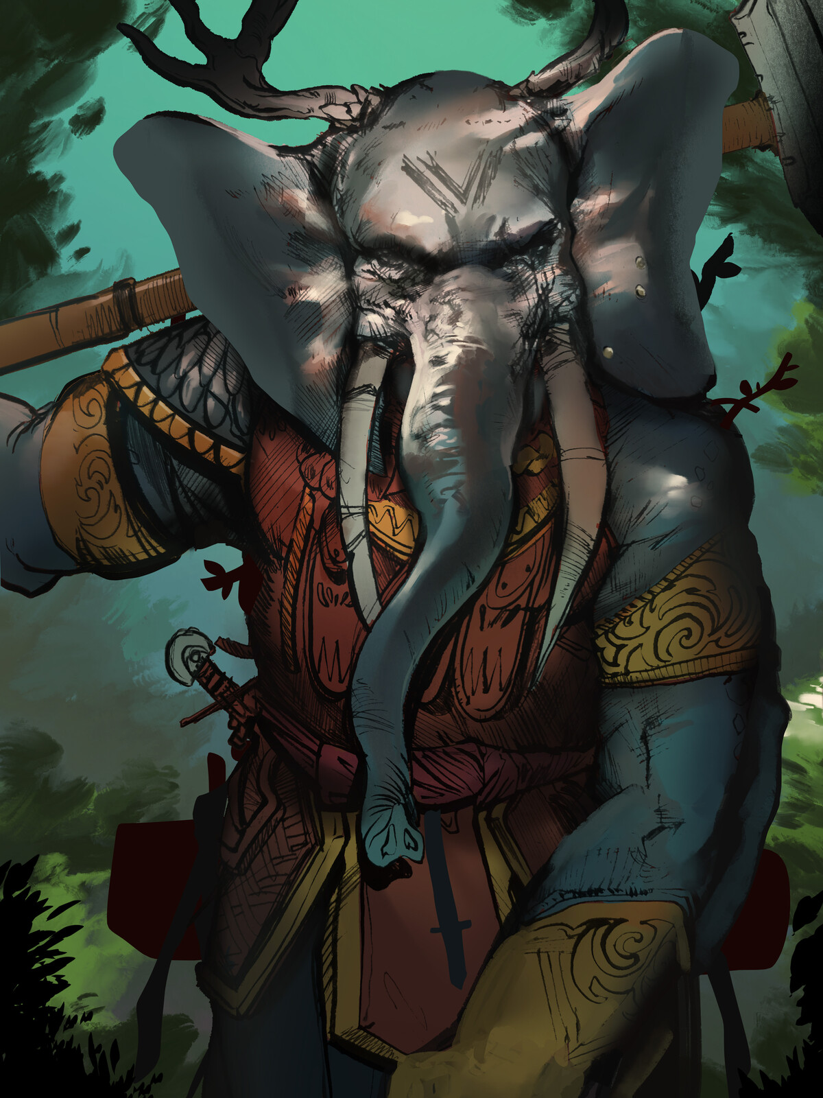 Jaka Prawira - The Elephant King