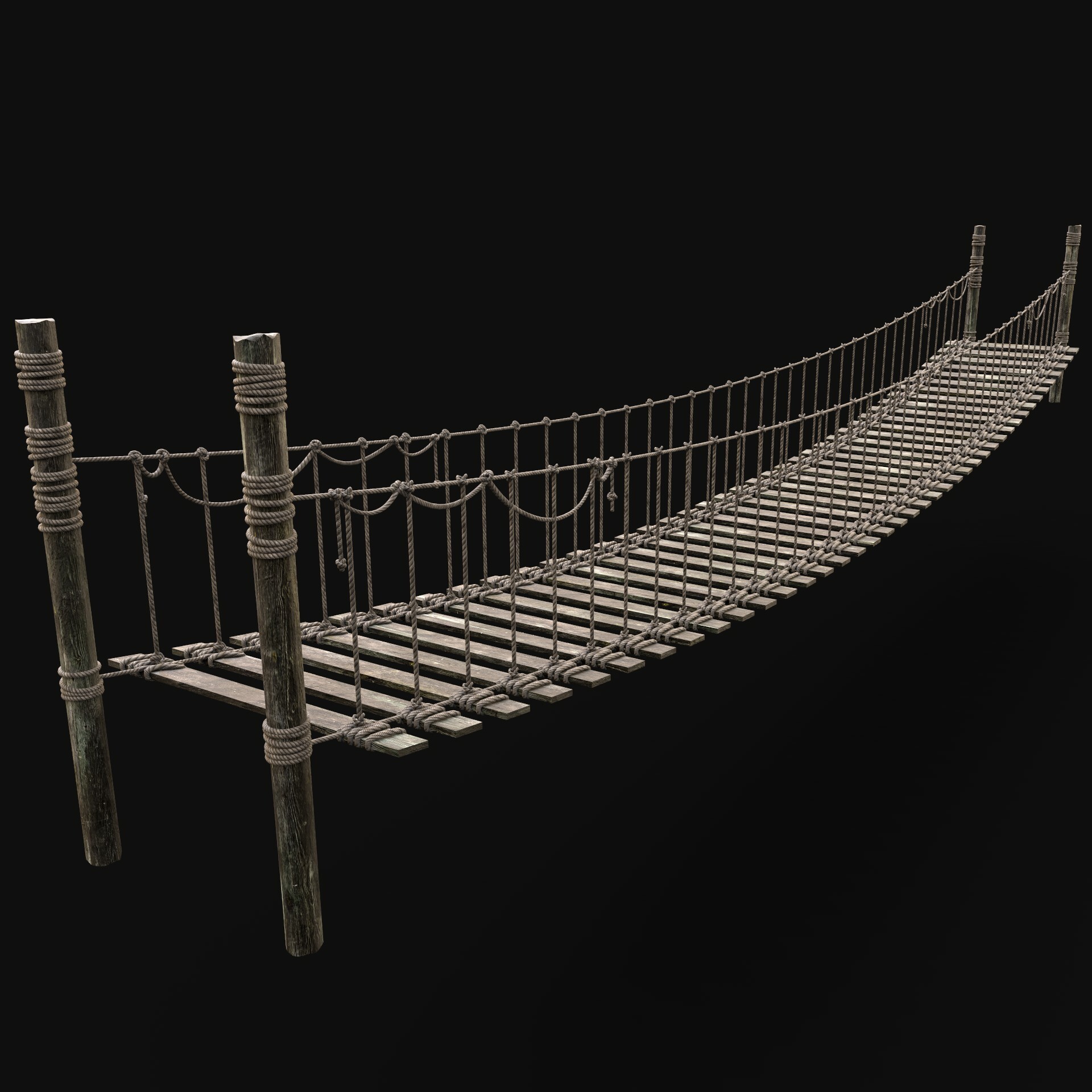 ArtStation - Rope Bridge