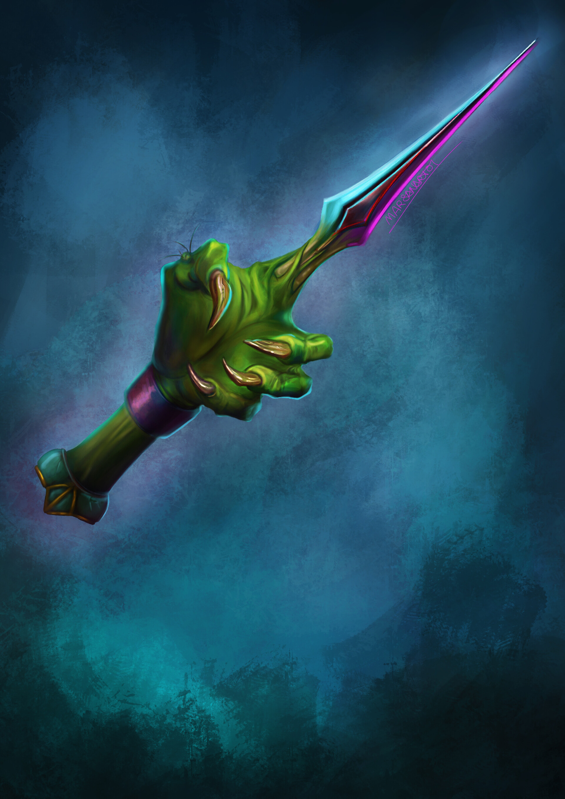 ArtStation - Witch dagger