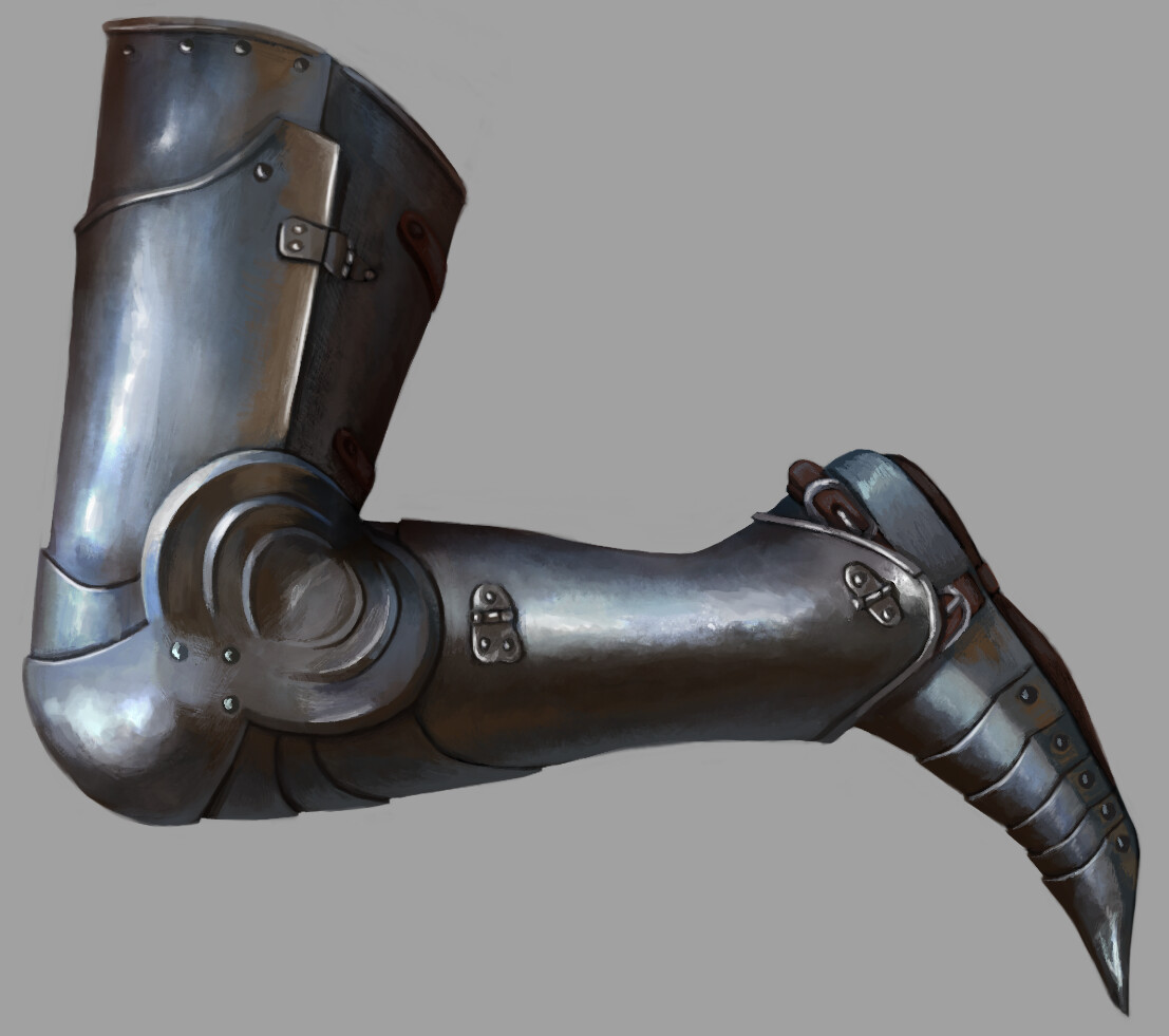 ArtStation - Example of metal texture rendering