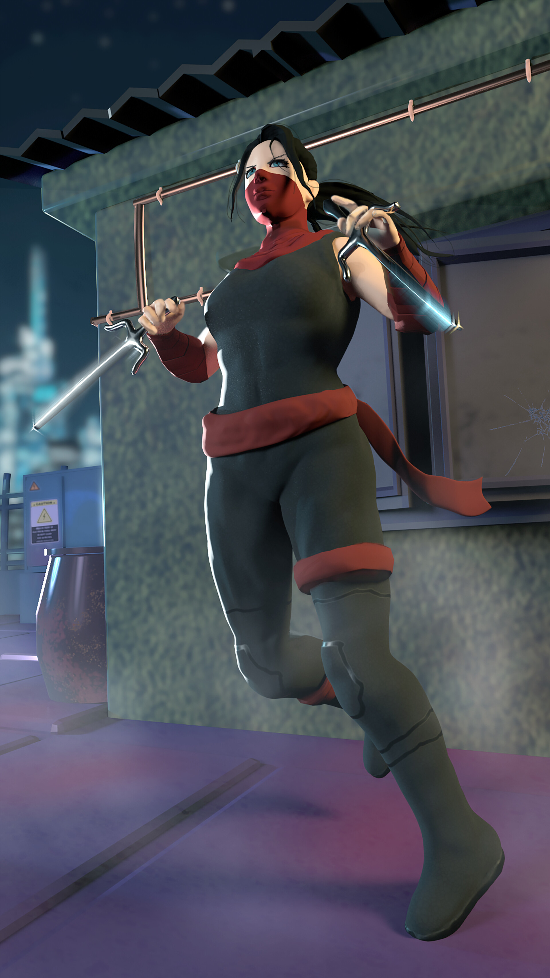 ArtStation - Elektra 3D Fullbody