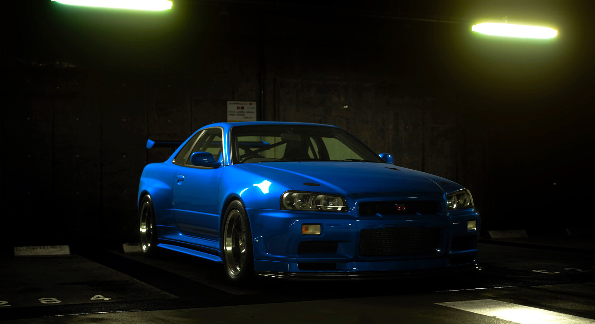 ArtStation - THE R34 GT-R