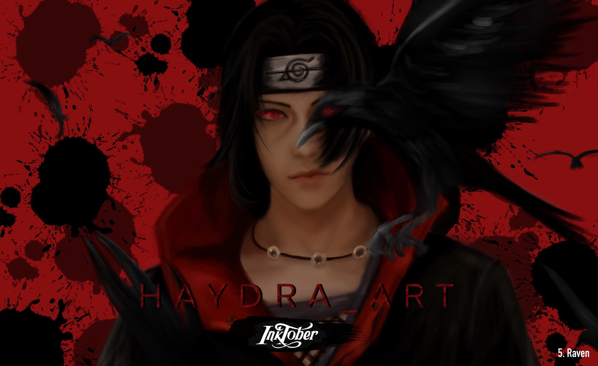 ArtStation - Itachi - Naruto 👀