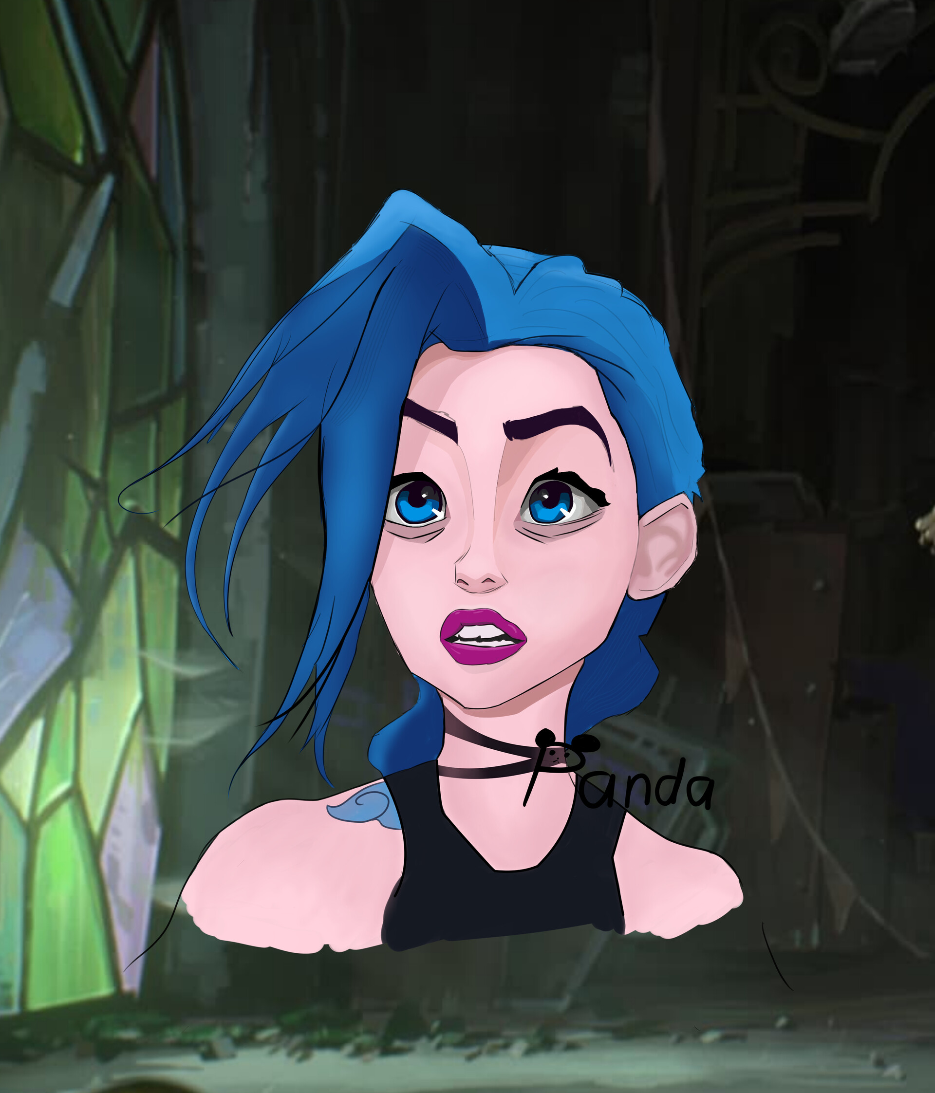 ArtStation - Jinx Arcane Fan Art