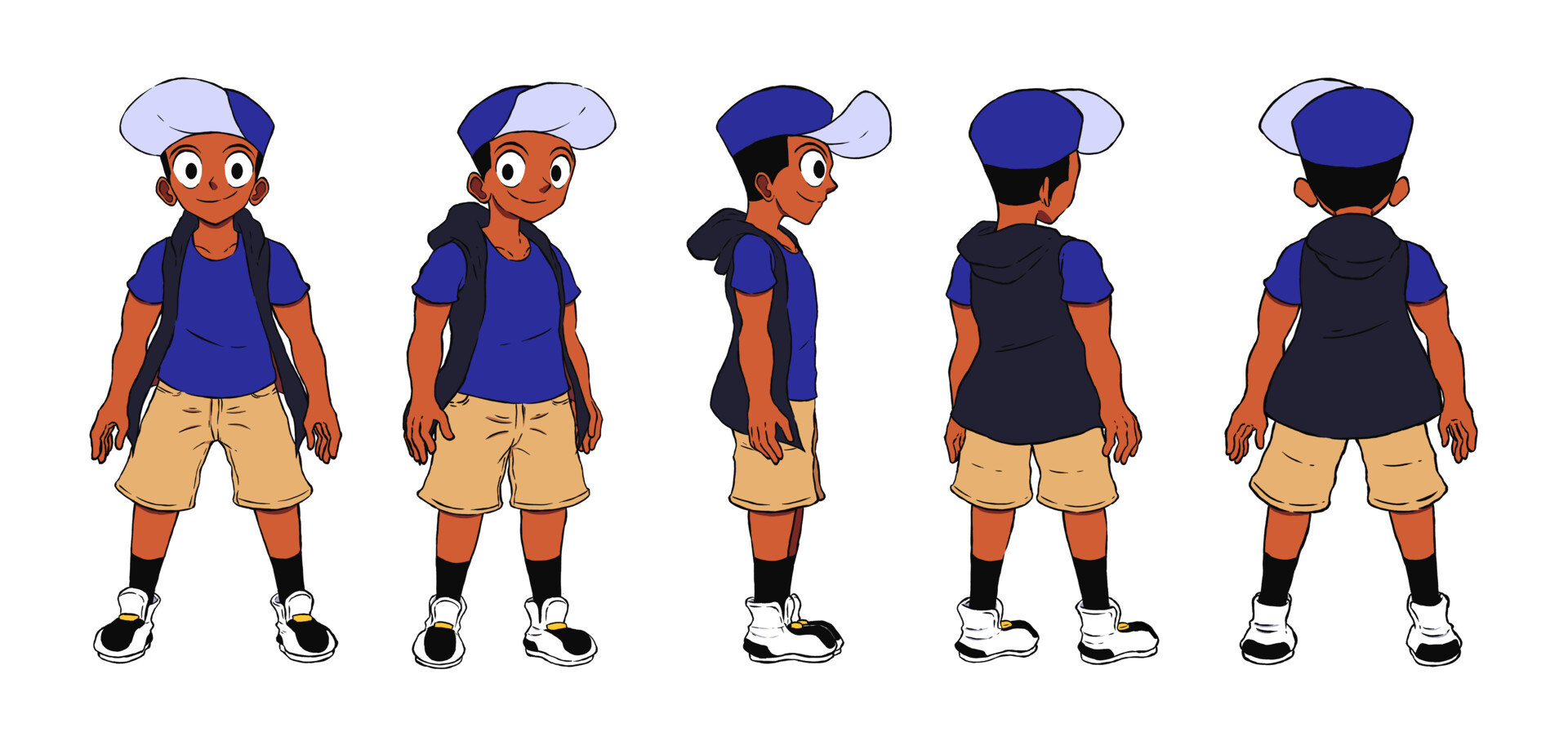 ArtStation - Character Sheet- Jaylon
