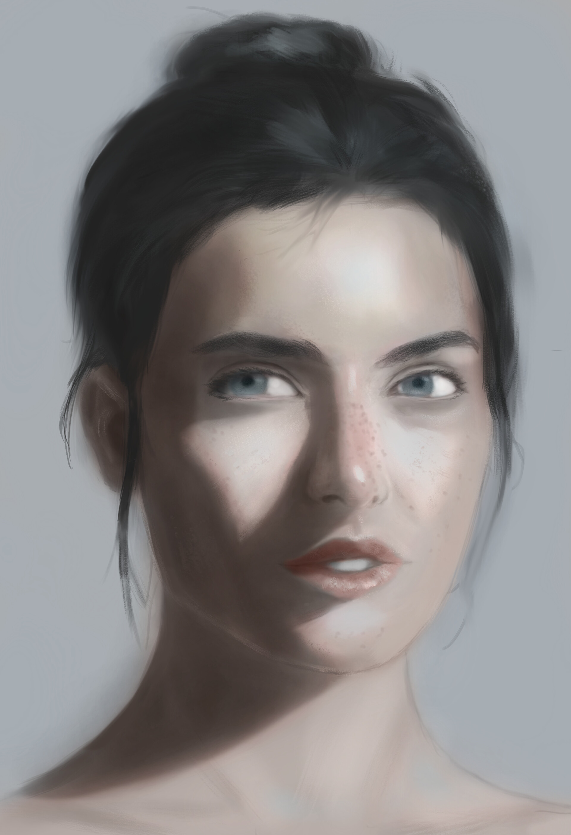 ArtStation - Portrait study