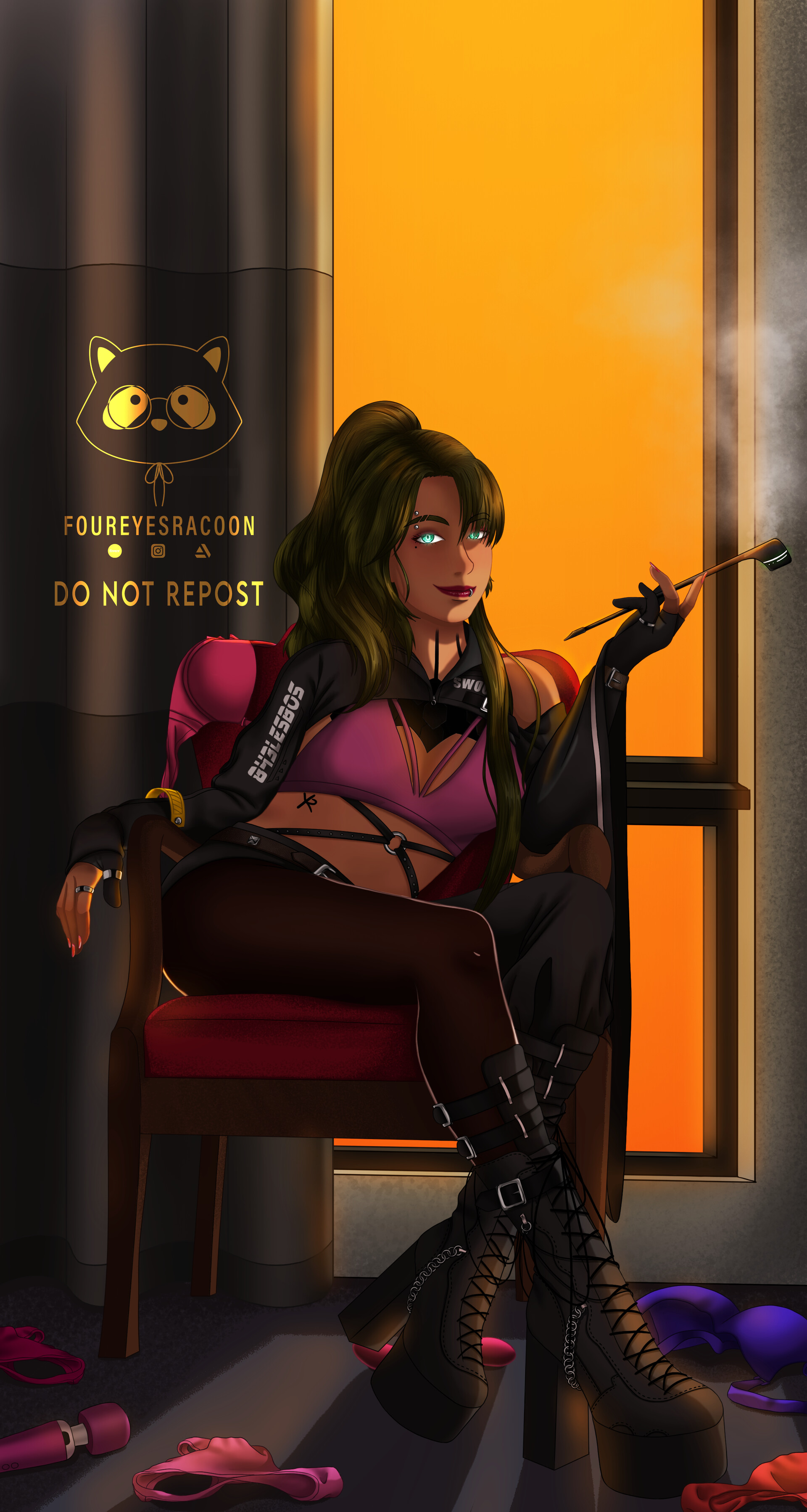 Artstation Lesbian Material Ghorl