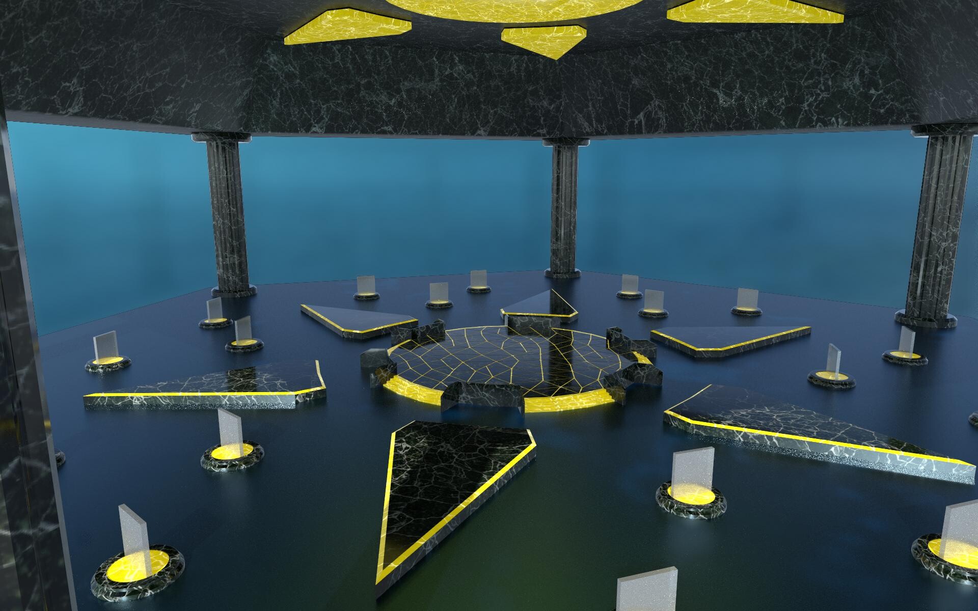 ArtStation - MonaSpace - Gallery In Orbit