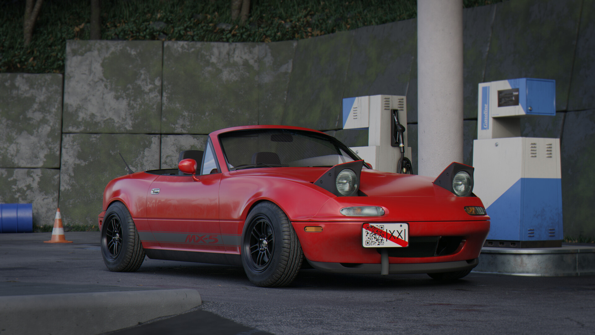 ArtStation - Mazda Miata NA