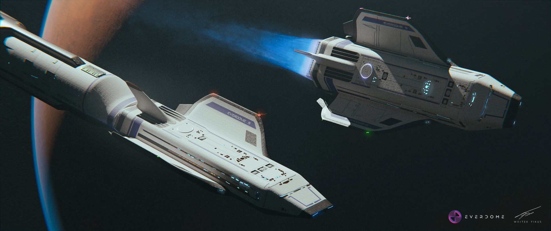 EVR-5 by Wojtek Fikus : r/ImaginaryStarships