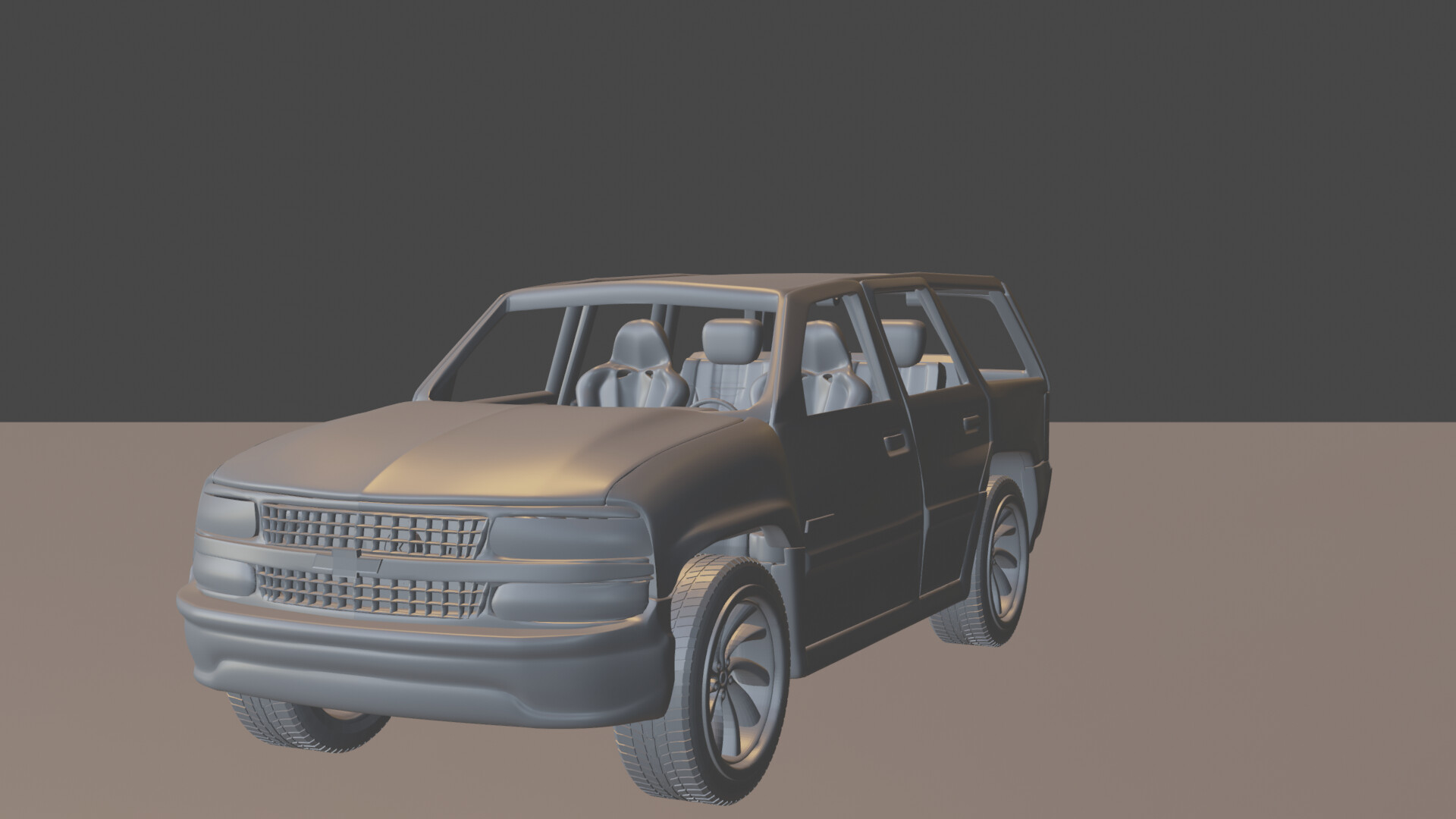 ArtStation - Chevrolet Suburban