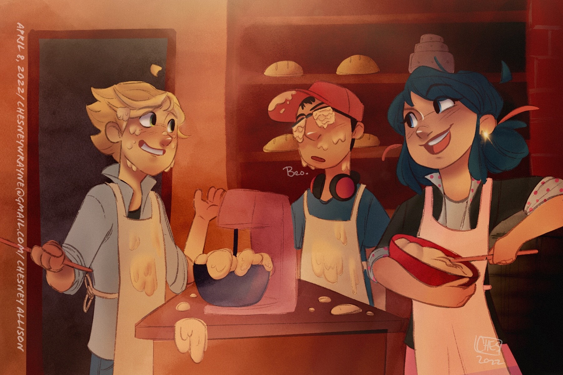 ArtStation - Baking Disaster