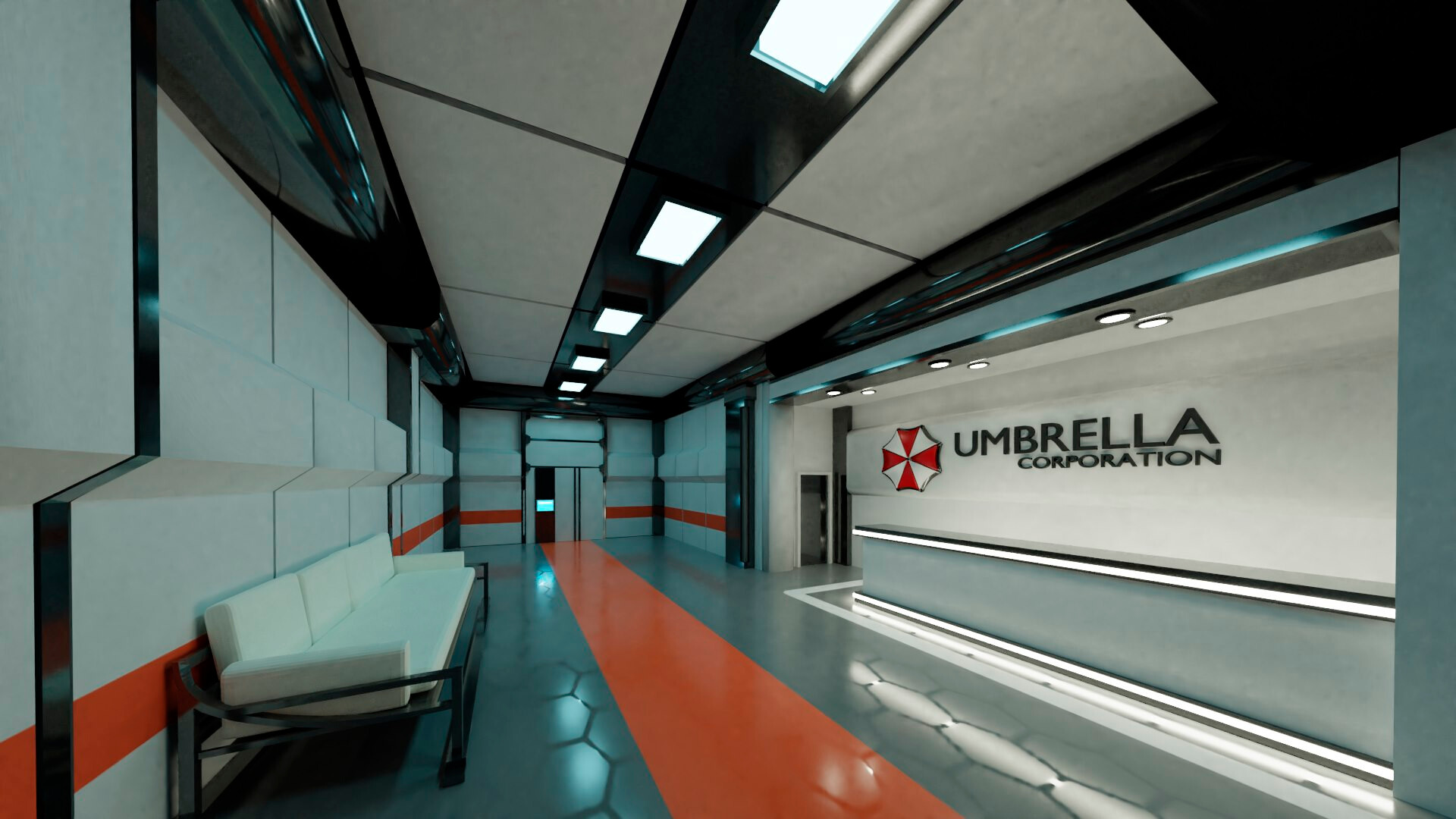 ArtStation - Umbrella Entrance
