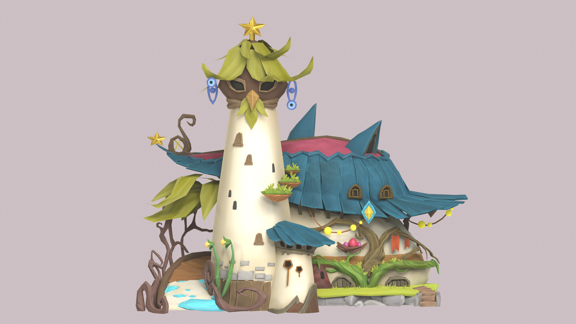 ArtStation - Owl tower