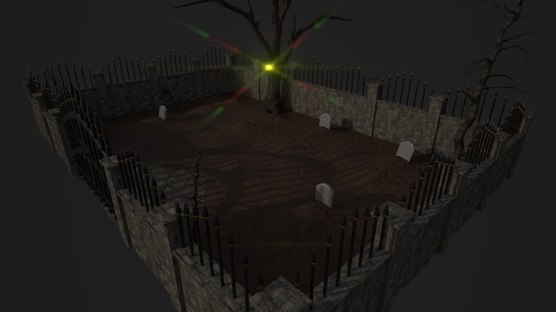 ArtStation - Cemetery Gates