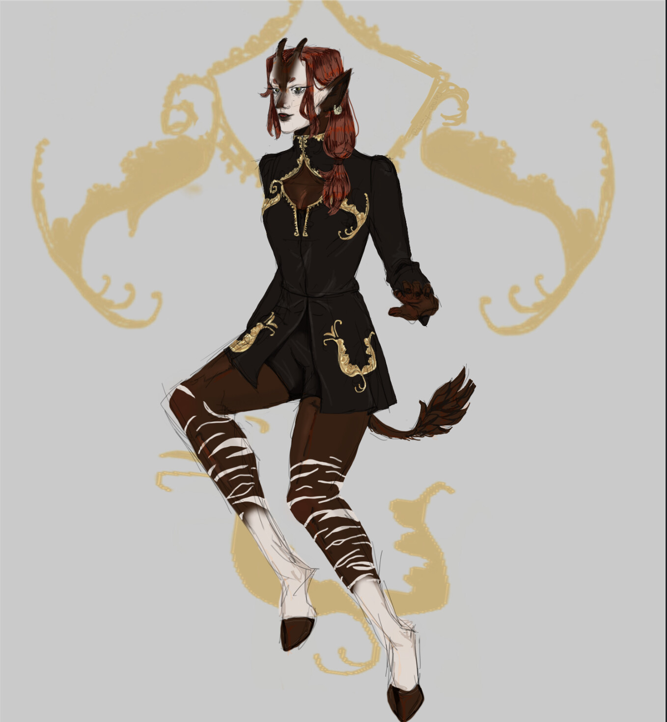 ArtStation - Okapi Character Concept