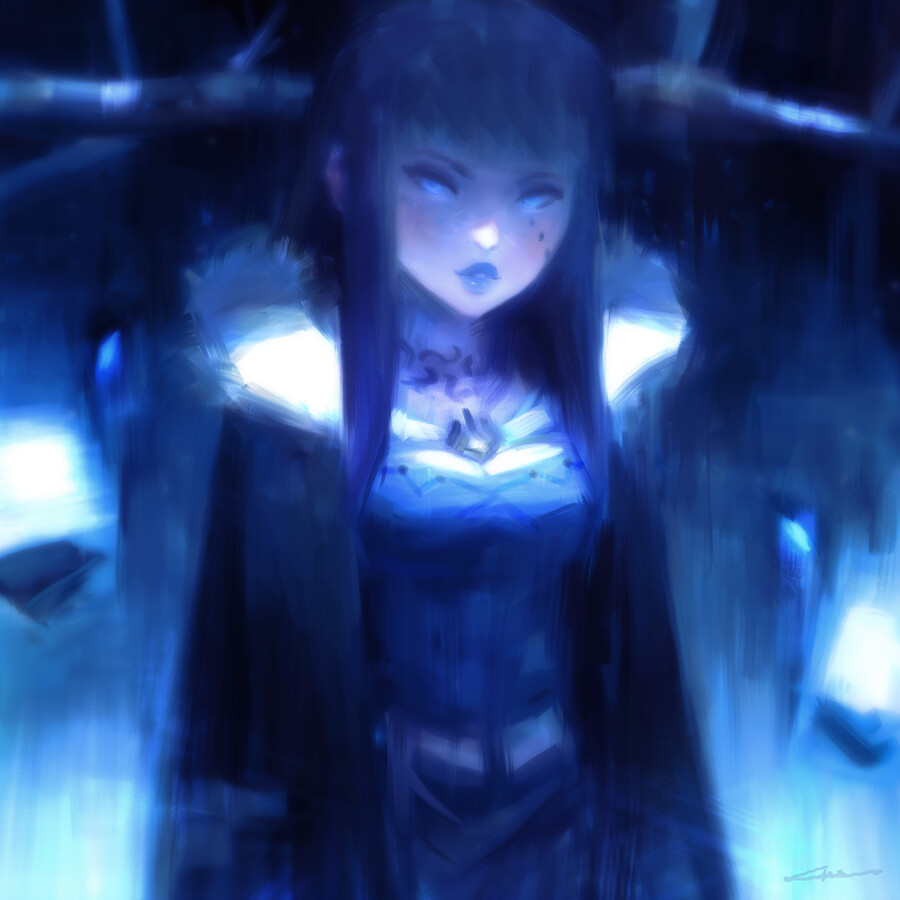 ArtStation - Ice Queen (ORIGINAL)