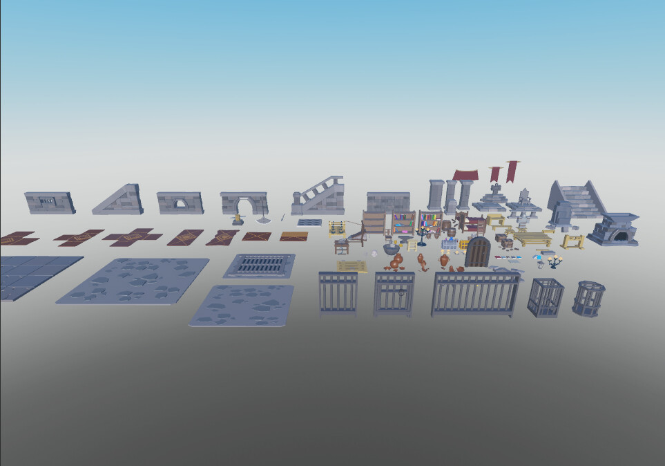 ArtStation - Dungeon Props