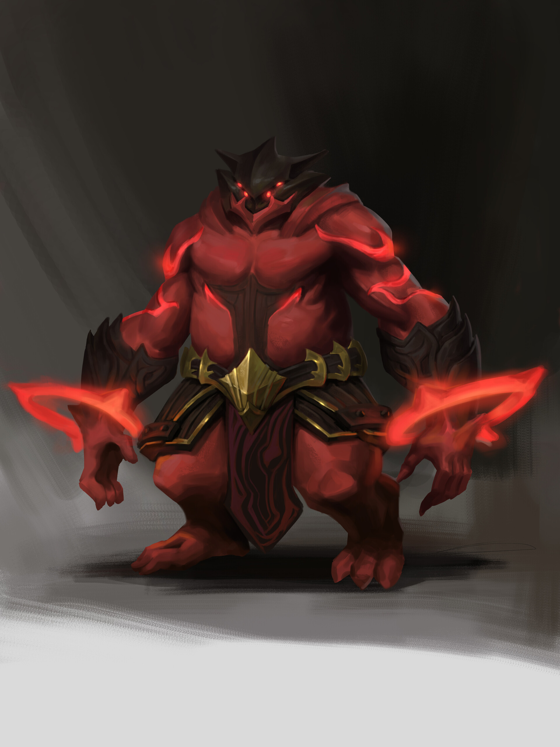 ArtStation - vulcan -monster