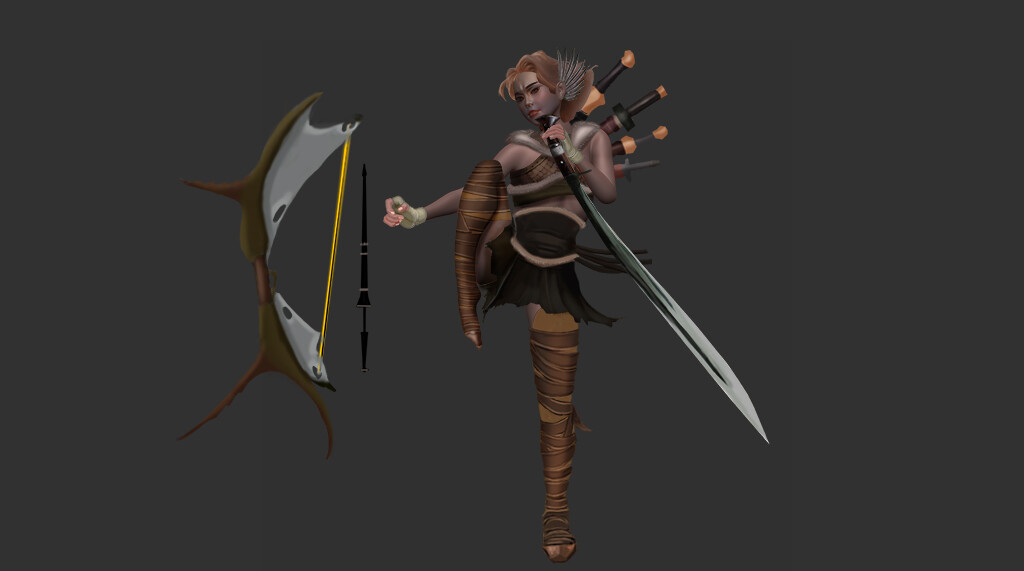 ArtStation - forest hunter