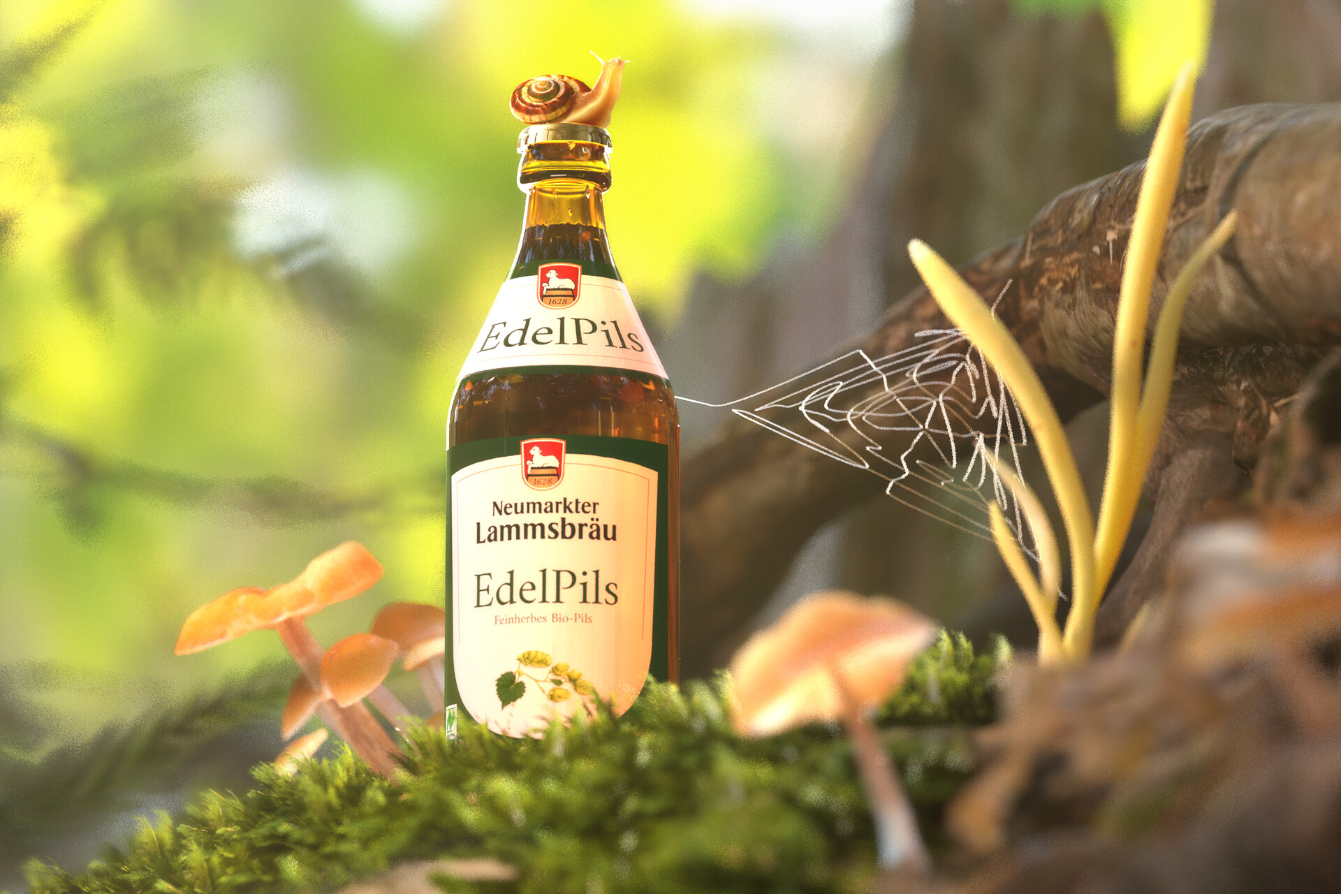 ArtStation - beer product rendering