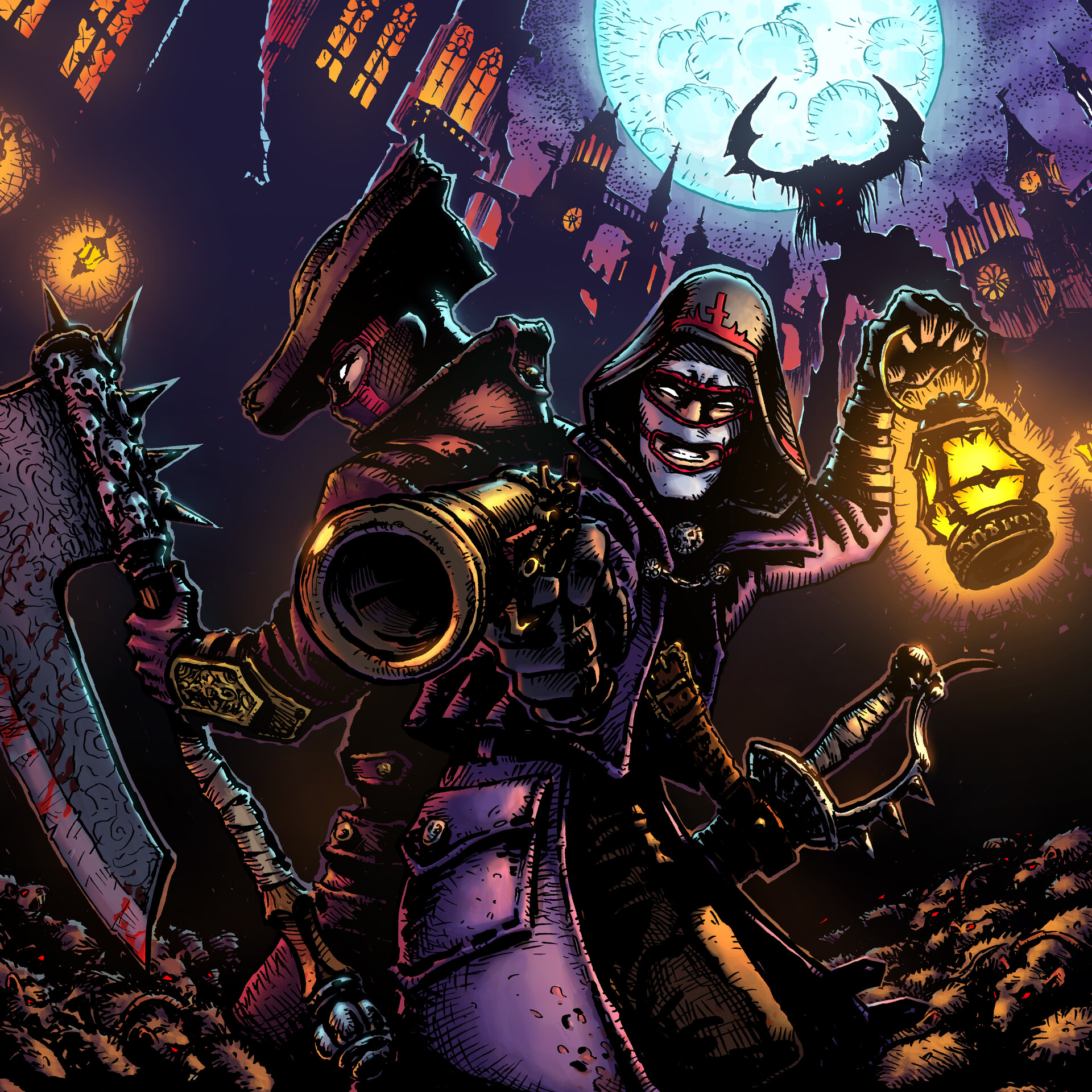 ArtStation - Velial Squad EP covers