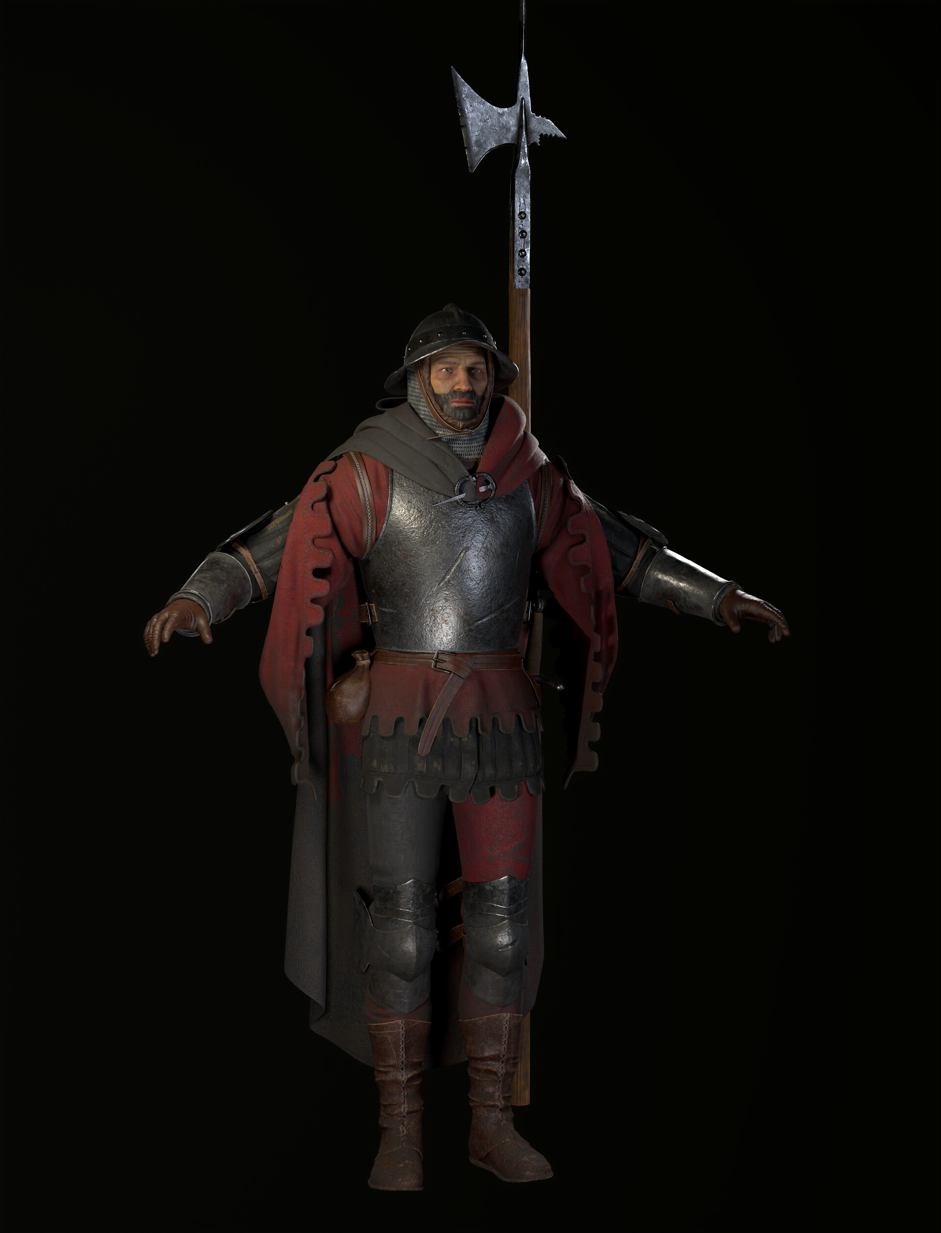 ArtStation - Medieval soldier