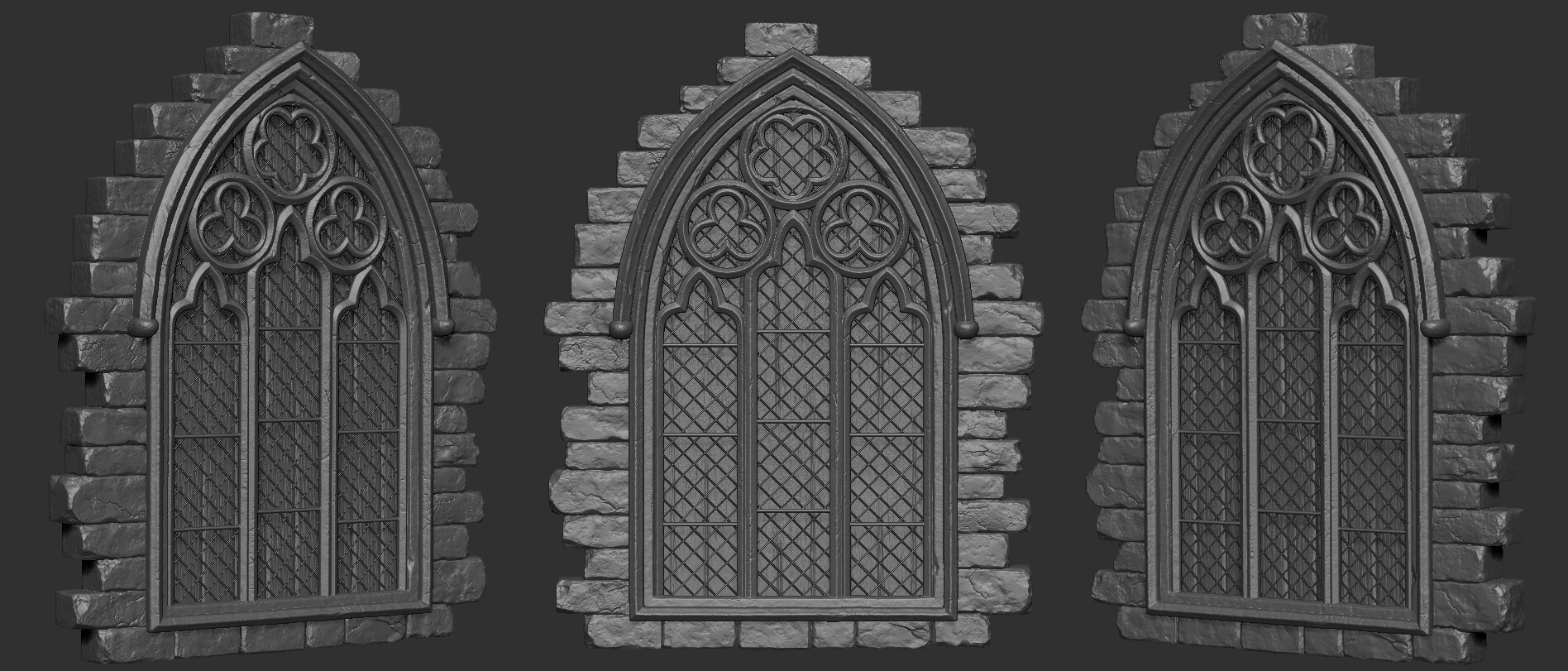 ArtStation - Stone Window