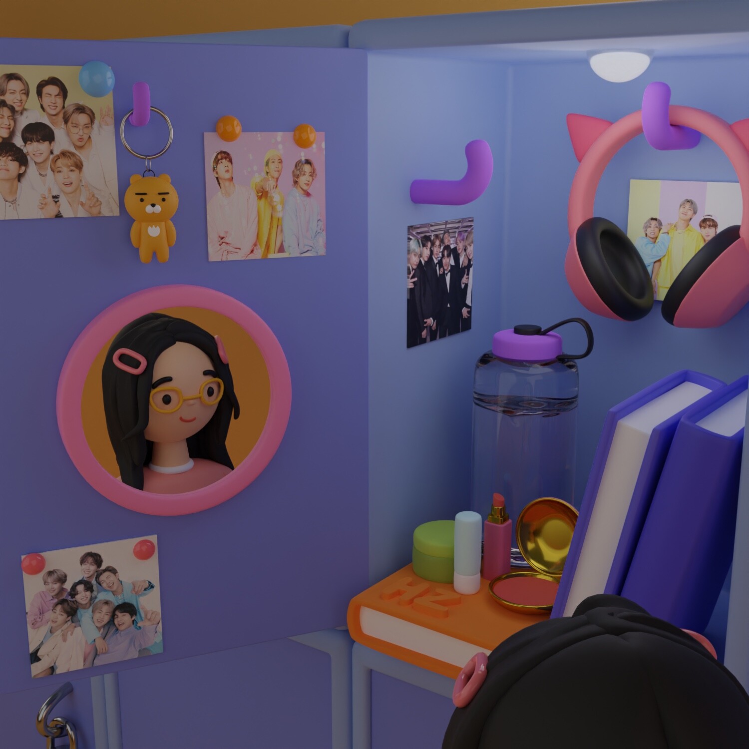 ArtStation - Cute Locker