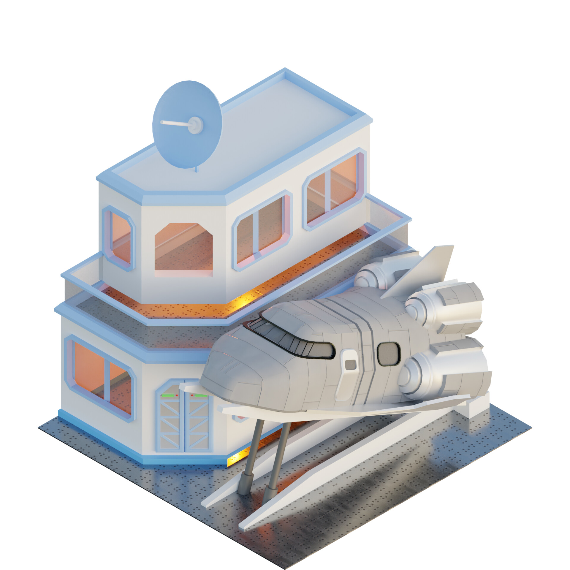 Gandbold - some low poly work for NFT project