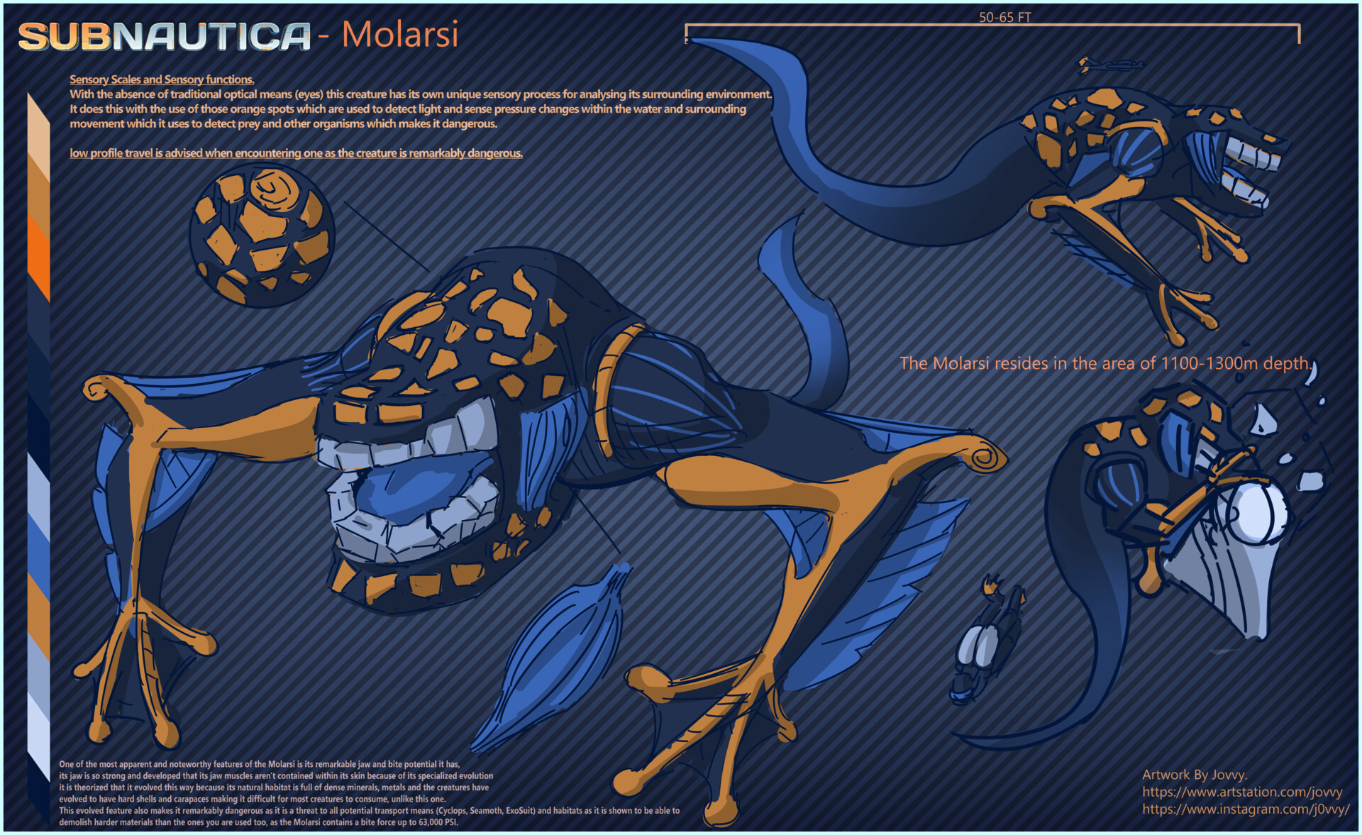 ArtStation - Subnautica Fanmade Original Concept art (Molari)