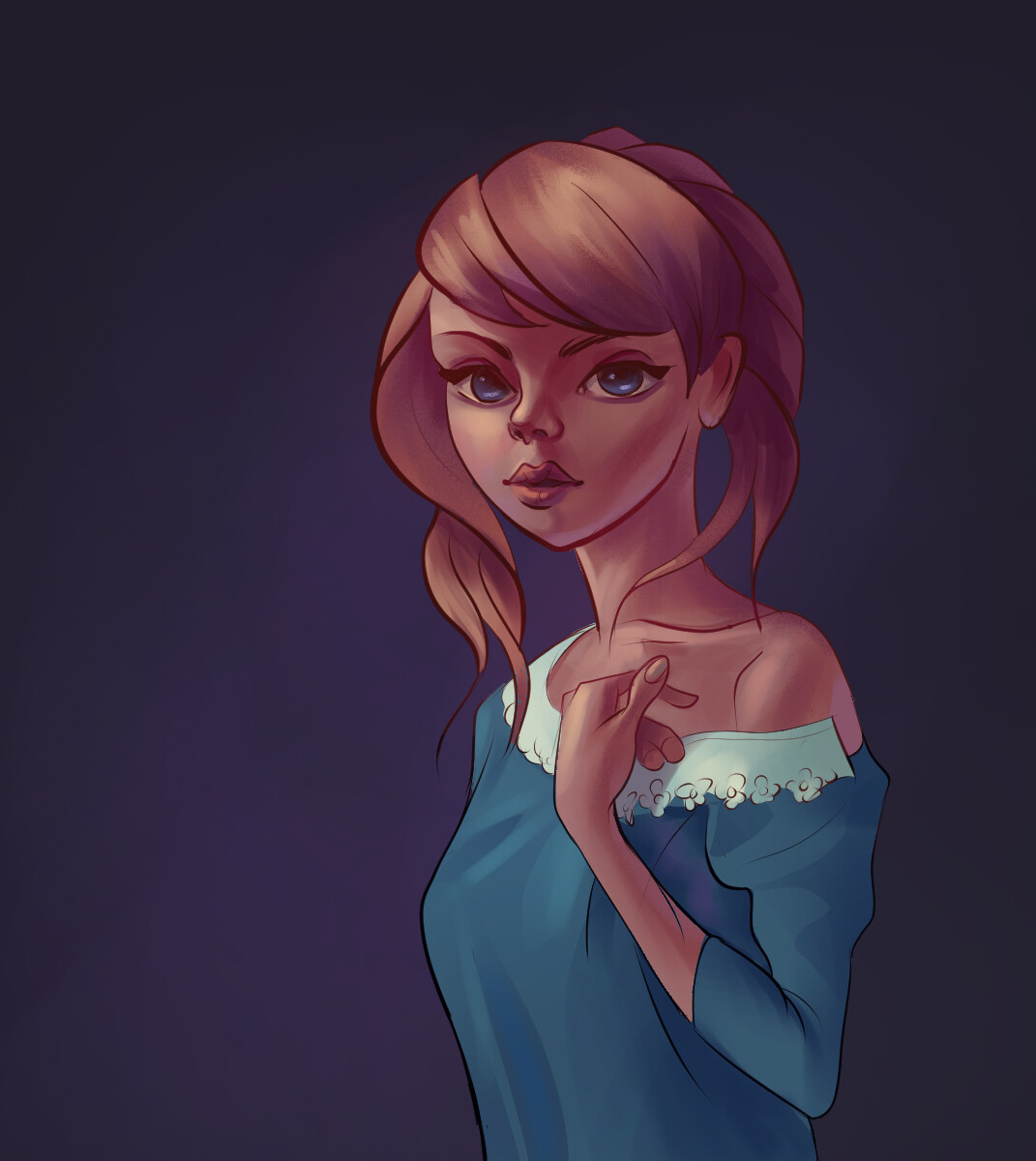 ArtStation - portrait study