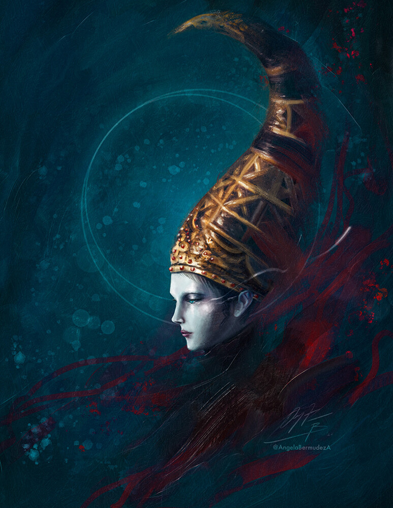 ArtStation - Rennala Queen of the Full Moon