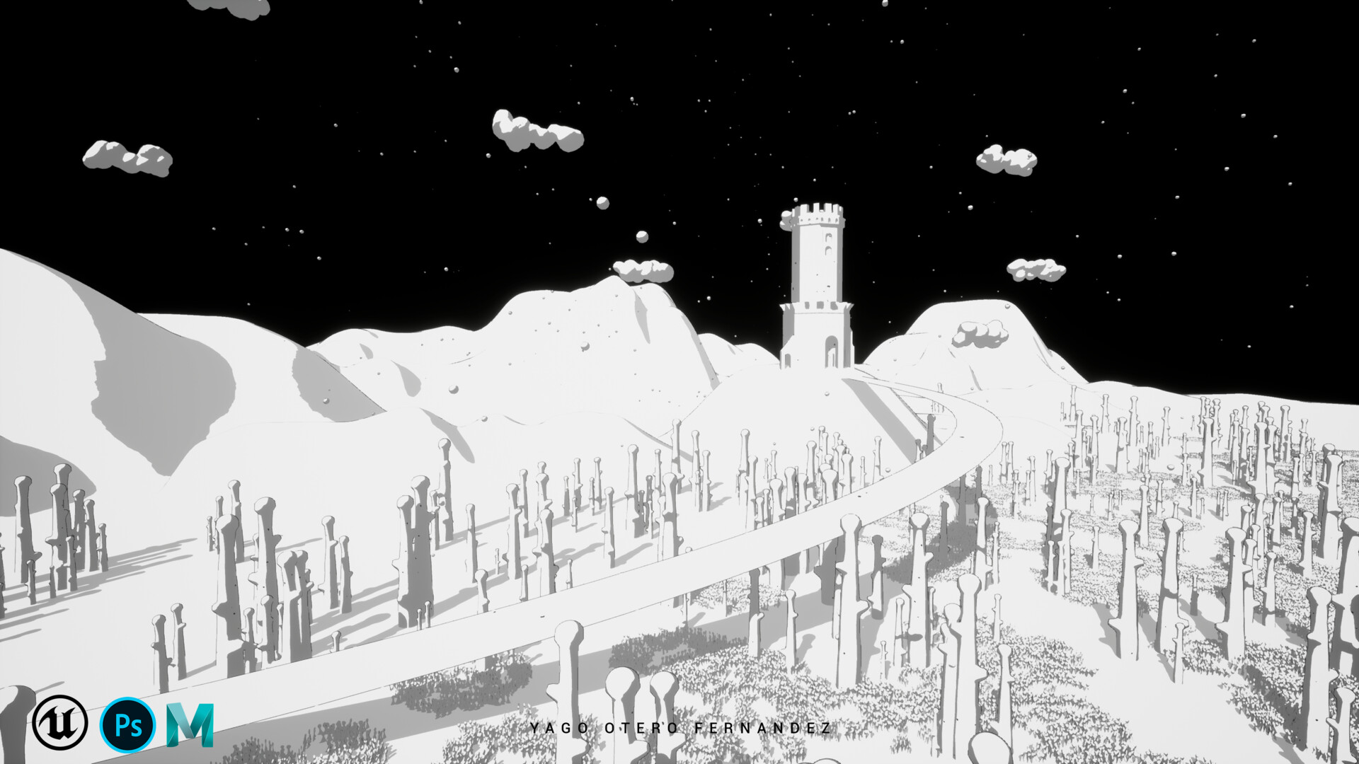 Yogisvfx - Moebius style art