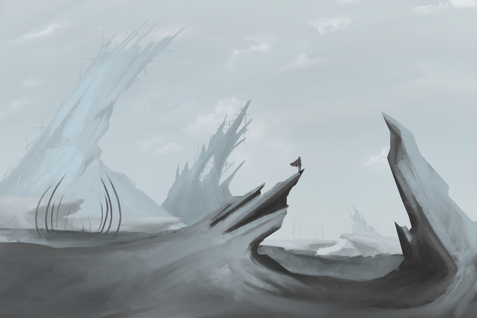 ArtStation - Rough Concept Landscapes