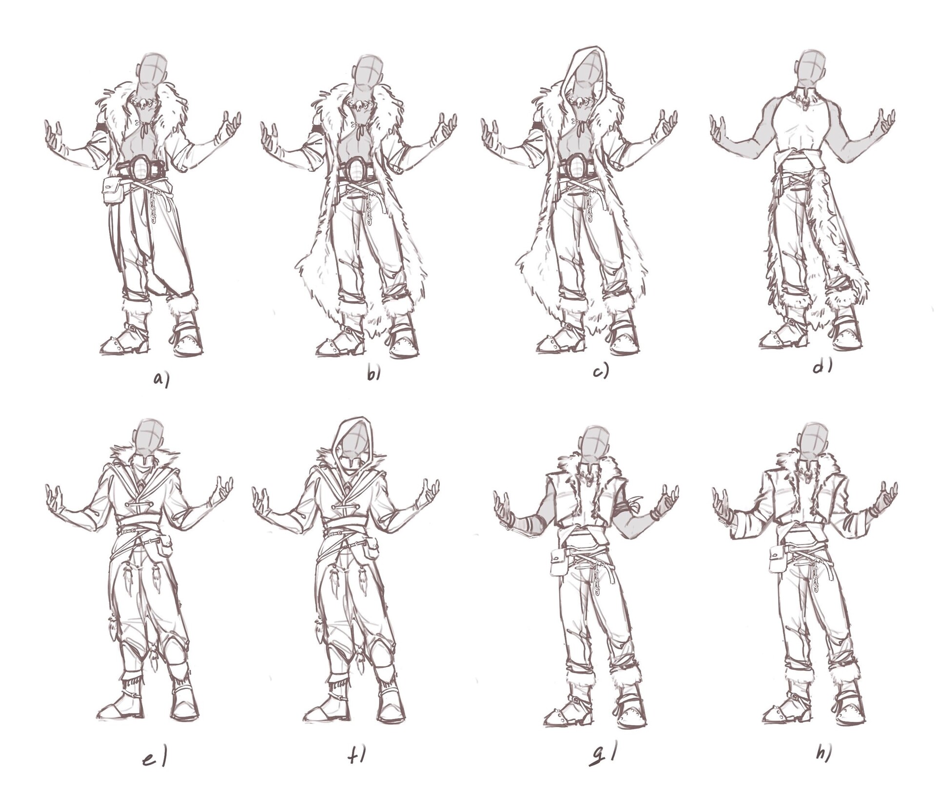 ArtStation - IceMage-Fighter Concept Art