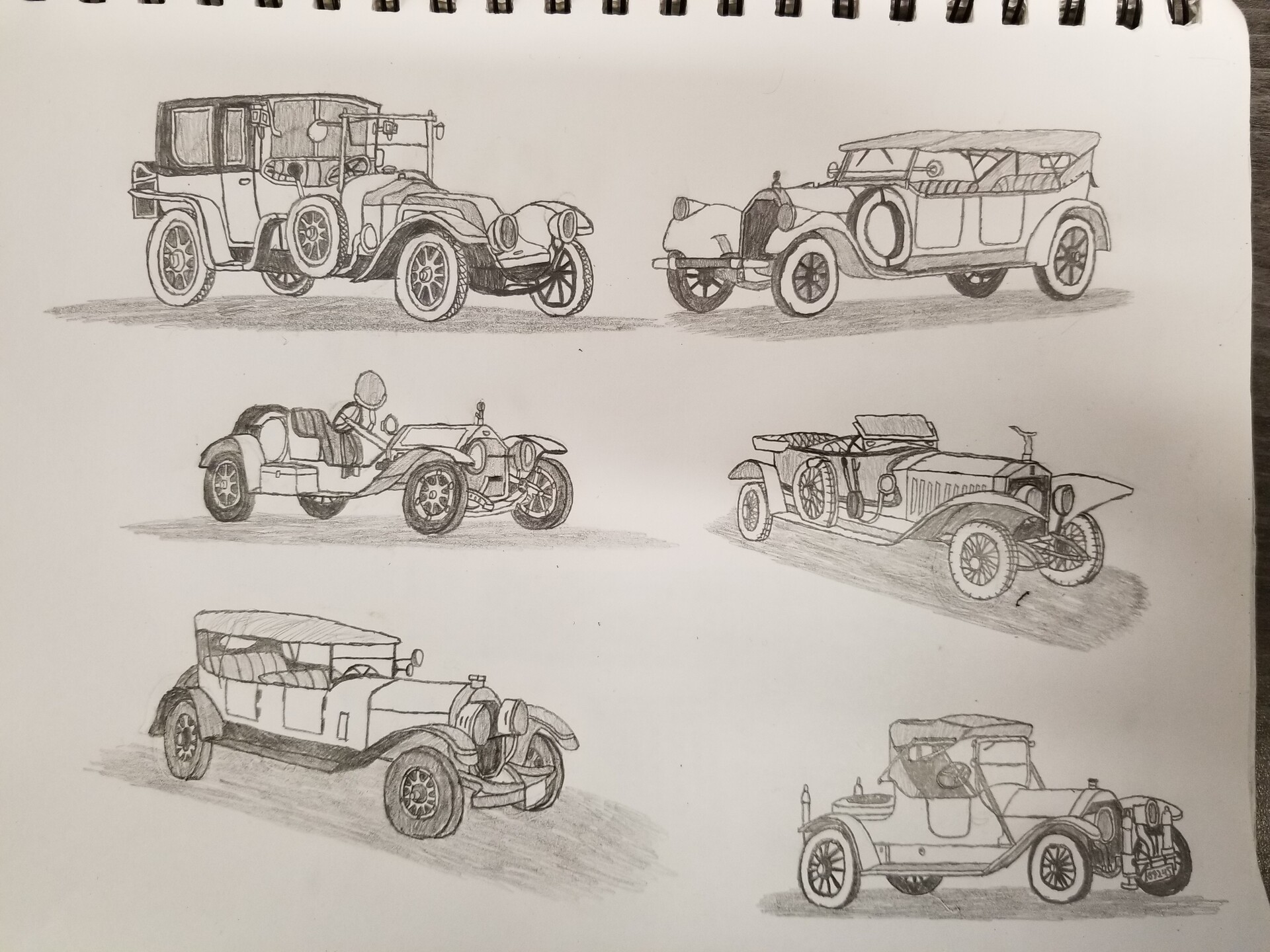 ArtStation - Cars of the 1910s