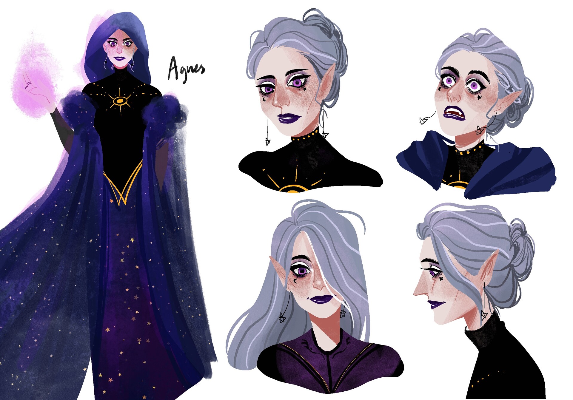 ArtStation - The Princess’ Beloved (2020) Character Design