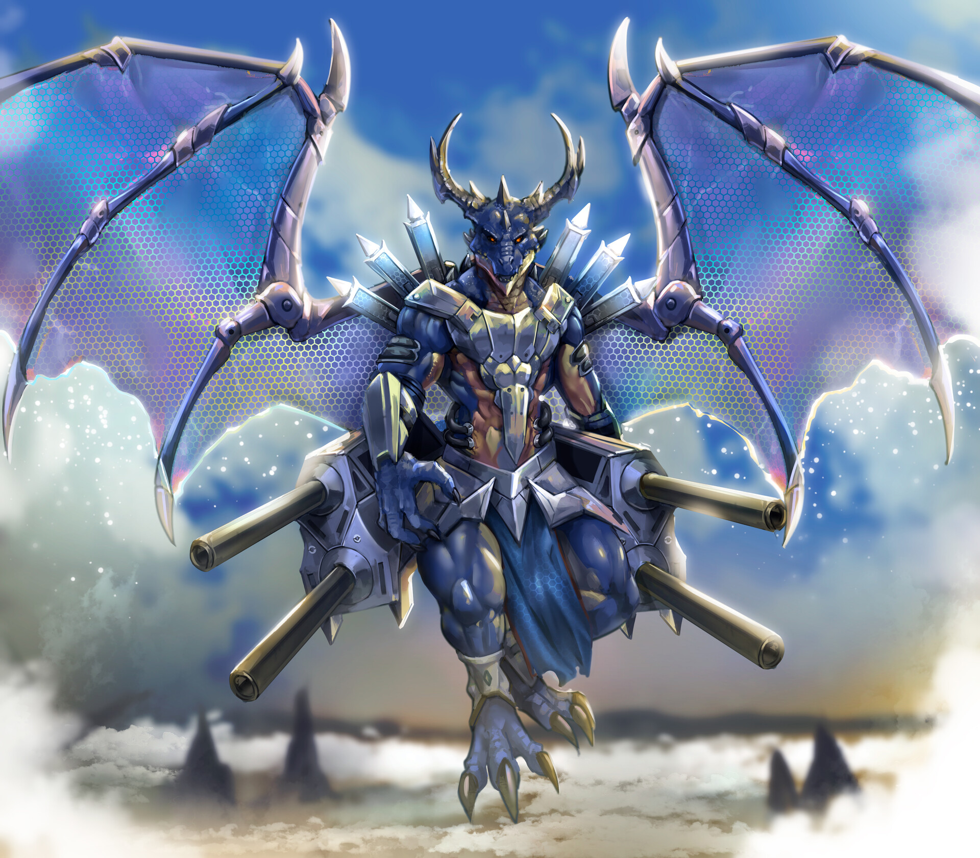 ArtStation - Dragon Warrior Rework