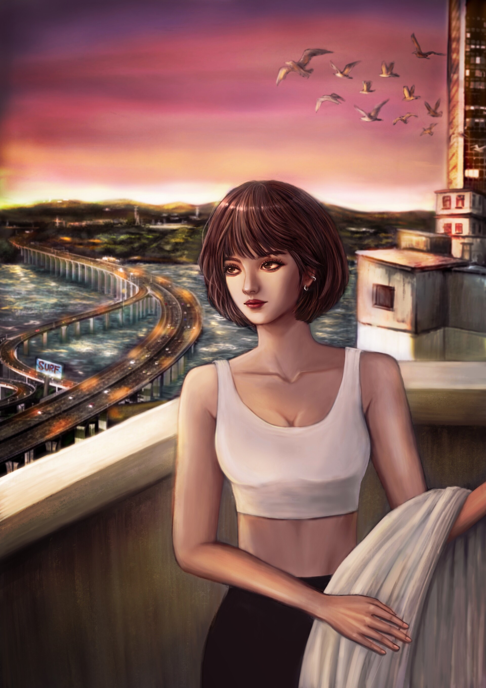 ArtStation - Rooftop 6:37 p.m.