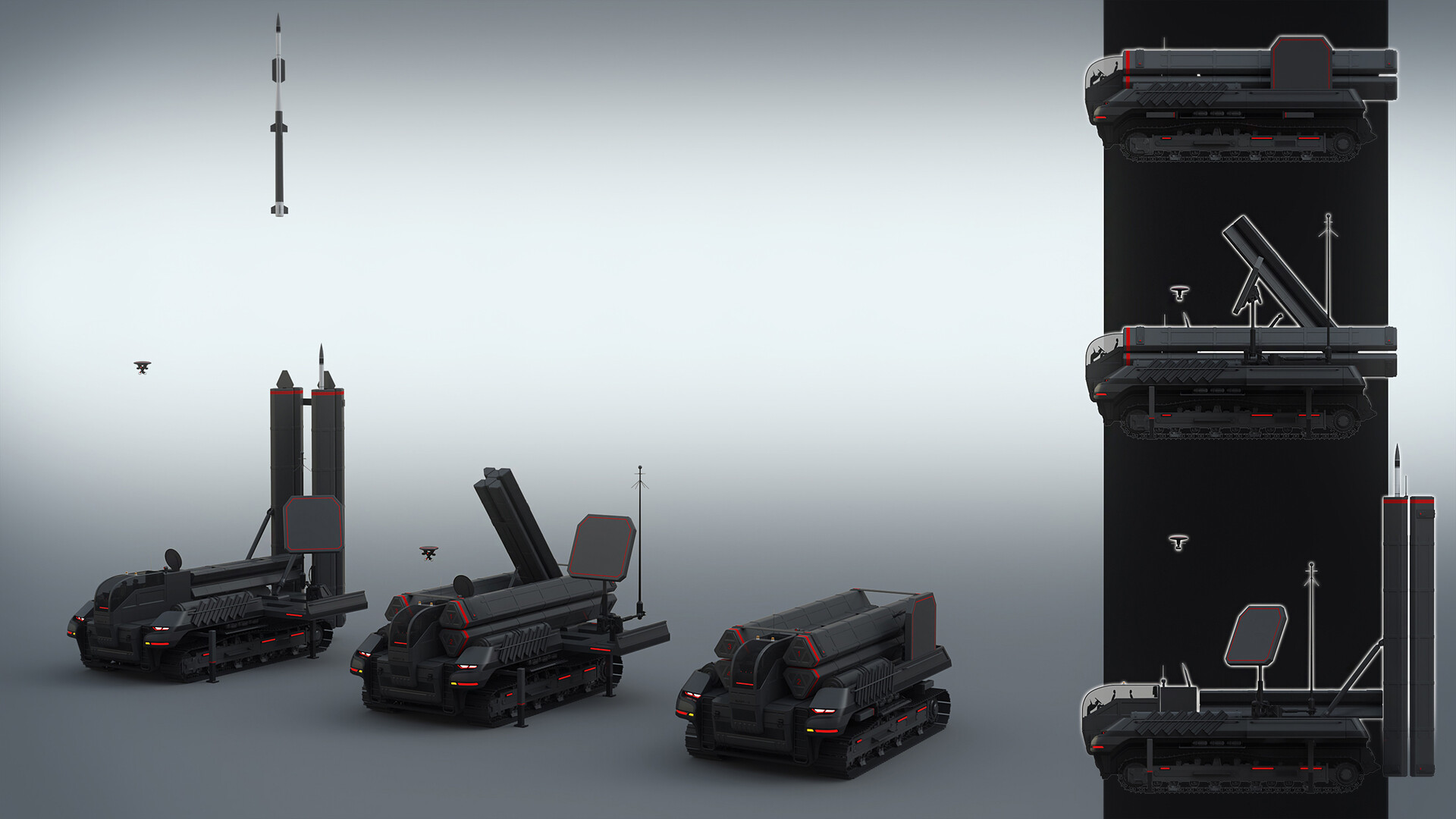 Encho Enchev - SAM Launcher concept