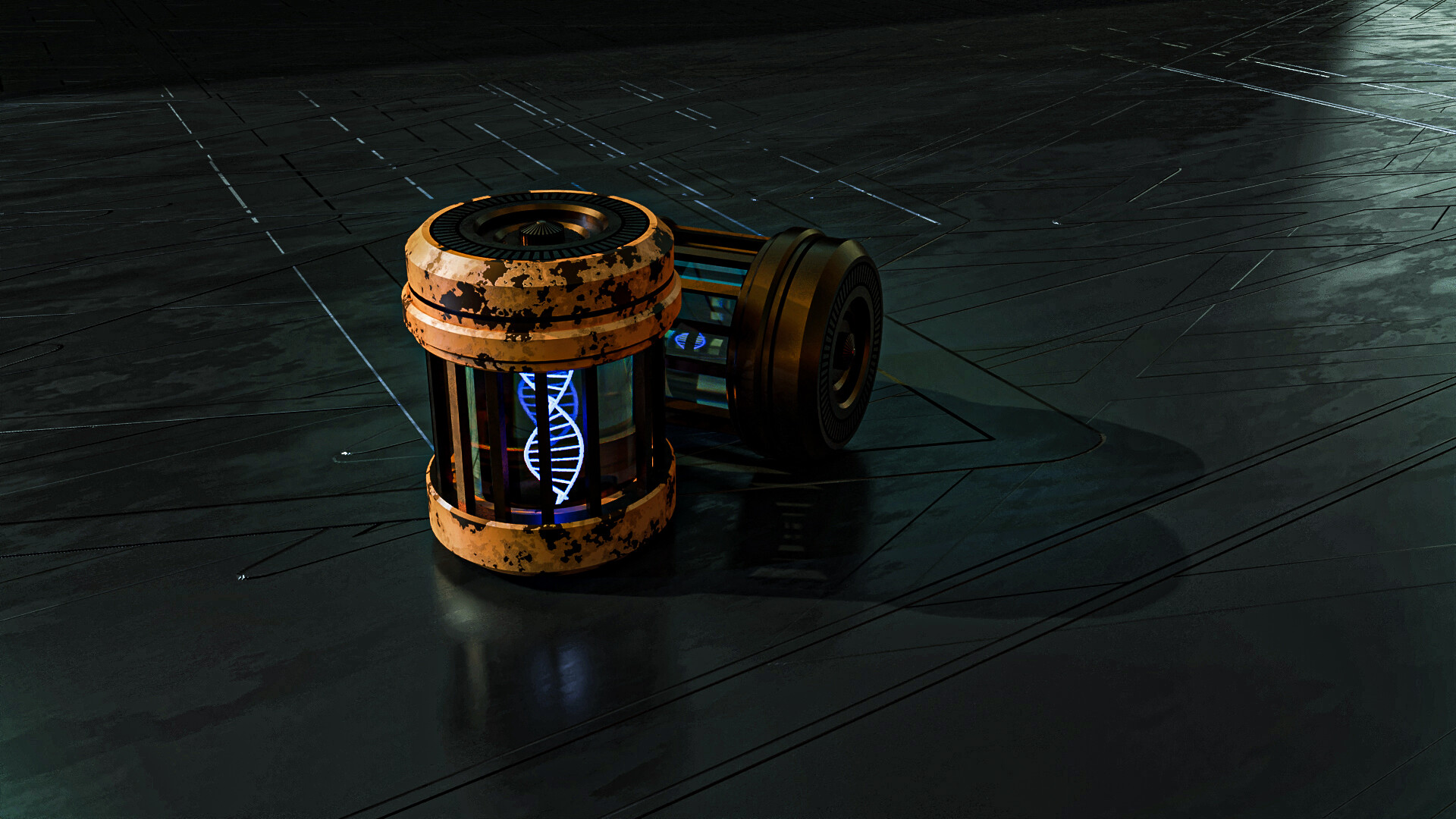 ArtStation - Sequence cannister