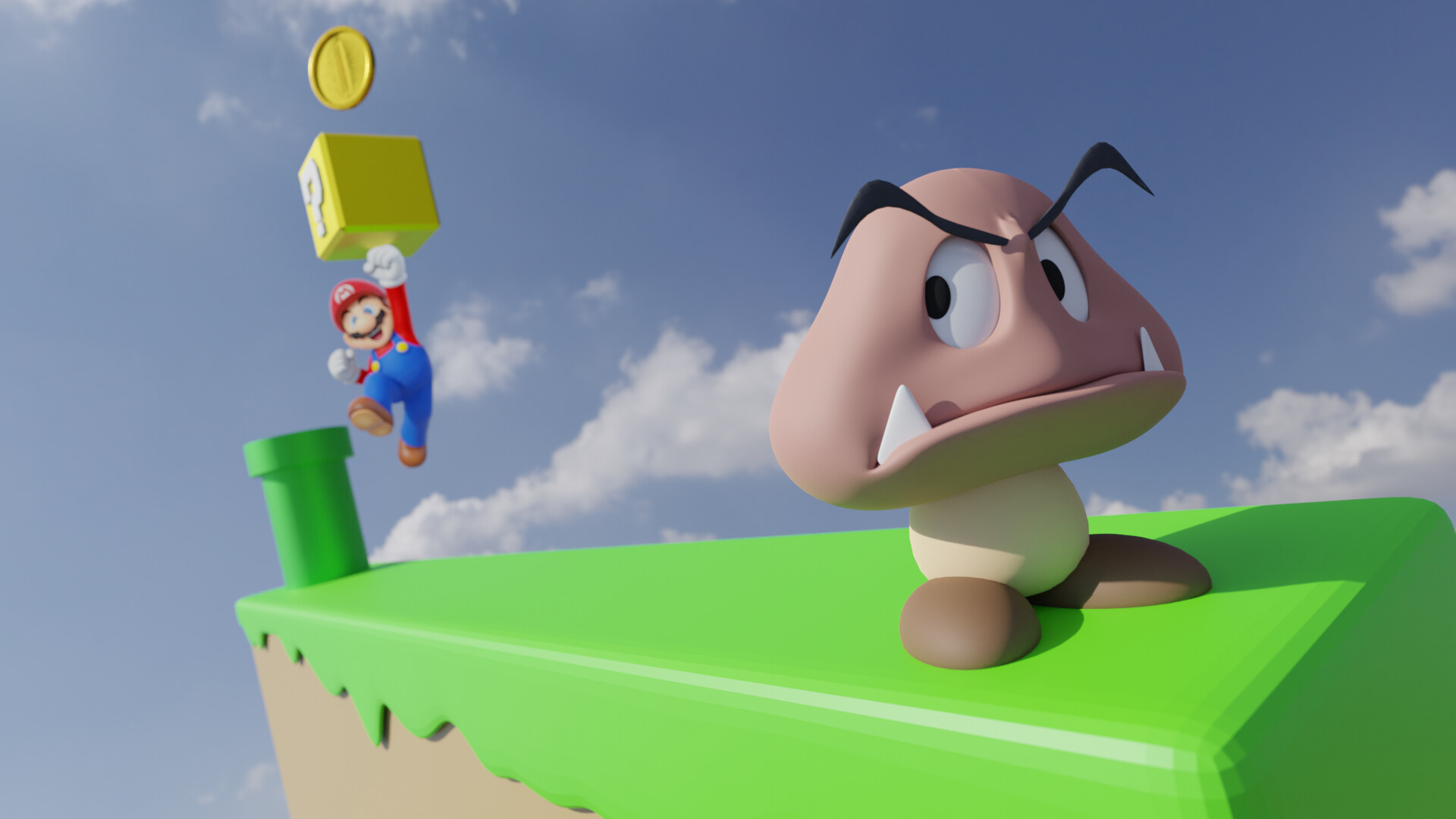 ArtStation - Be aware of the Goomba