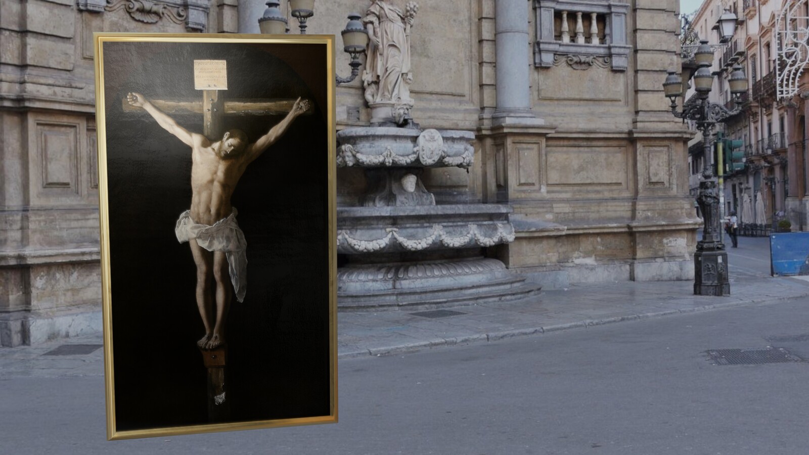 The New Way Museum - The Crucifixion by Francisco de Zurbarán