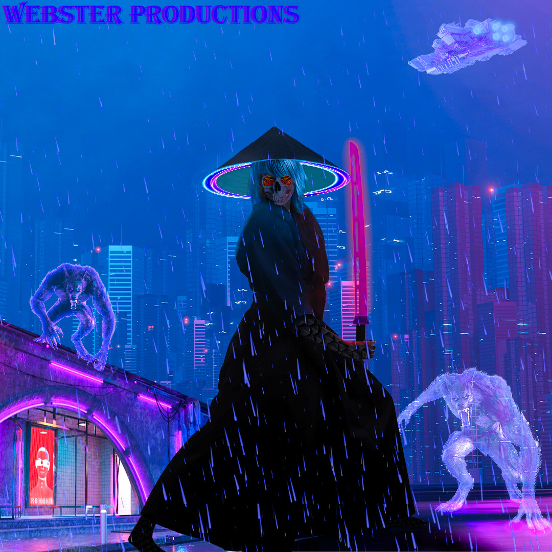 ArtStation - Neon Samurai