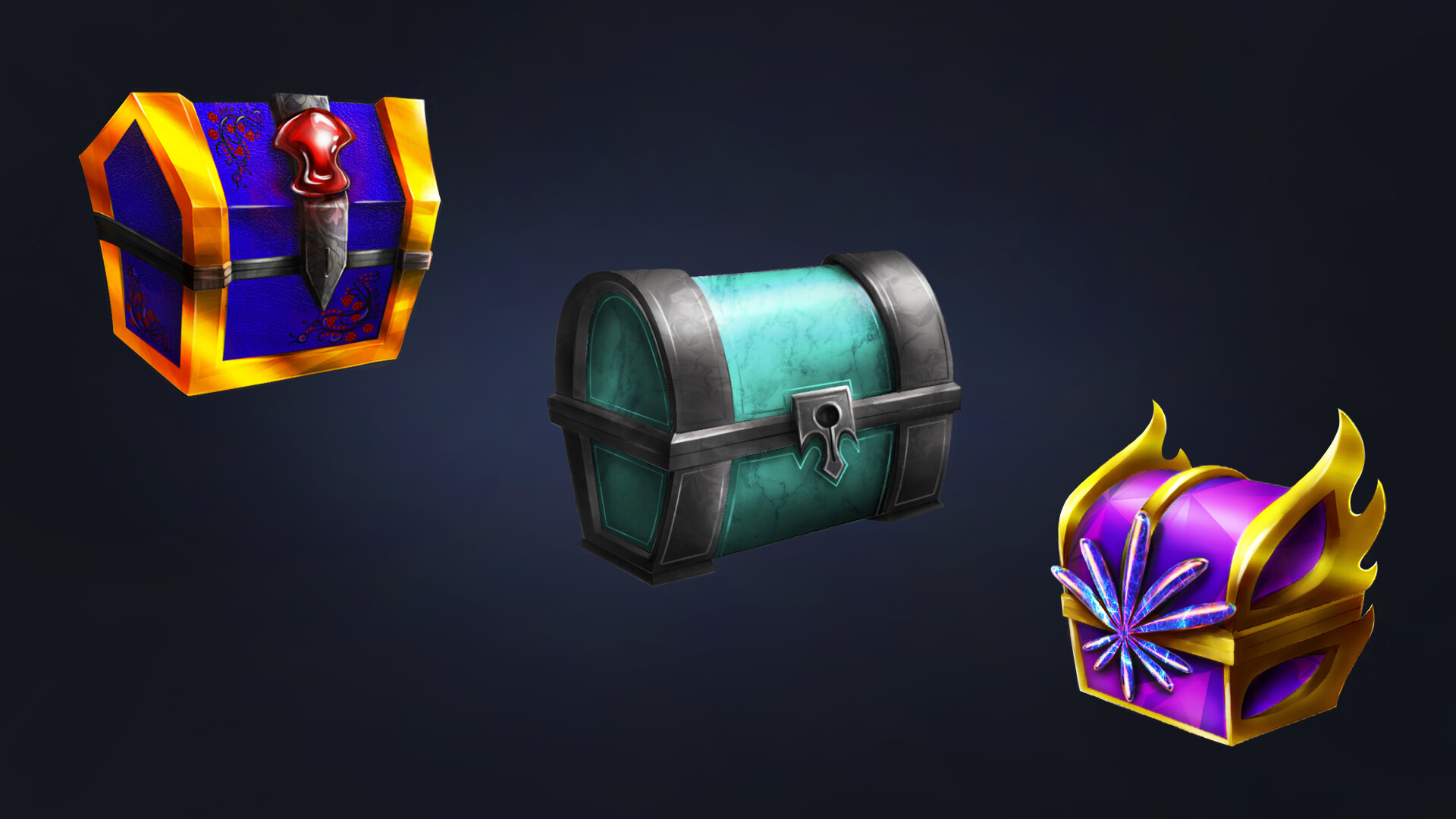 ArtStation - Chests props