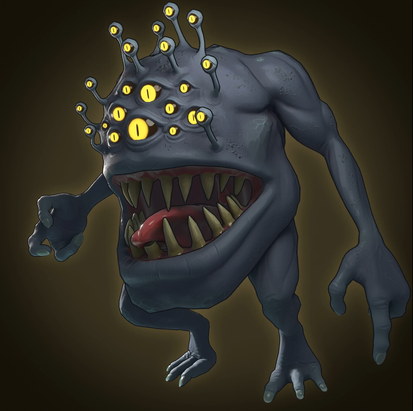 ArtStation - Stone Demon