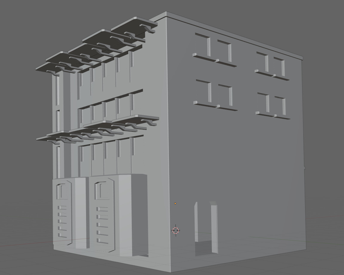 ArtStation - Old Mambasa Buildings - Halo 2