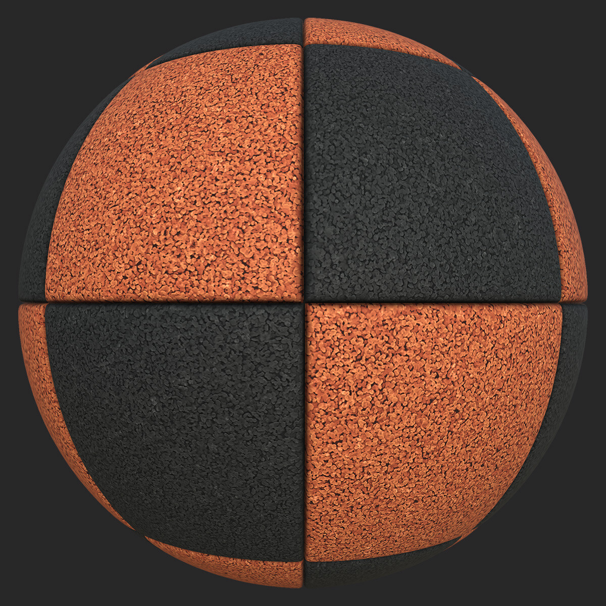 TextureCan - Playground Rubber Mulch Safety Surfacing Tiles (FREE PBR ...