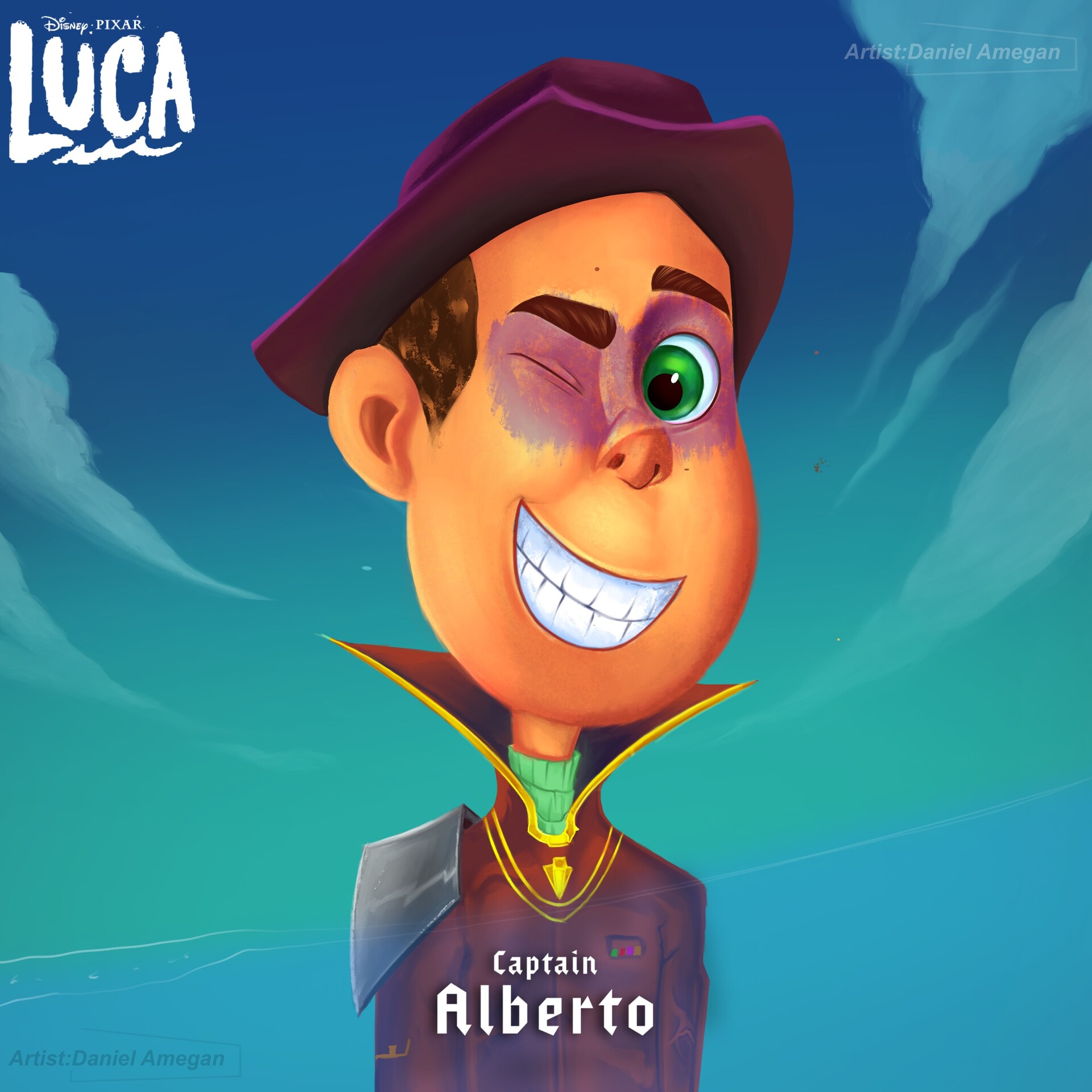 ArtStation - Luca : Alberto Fan art